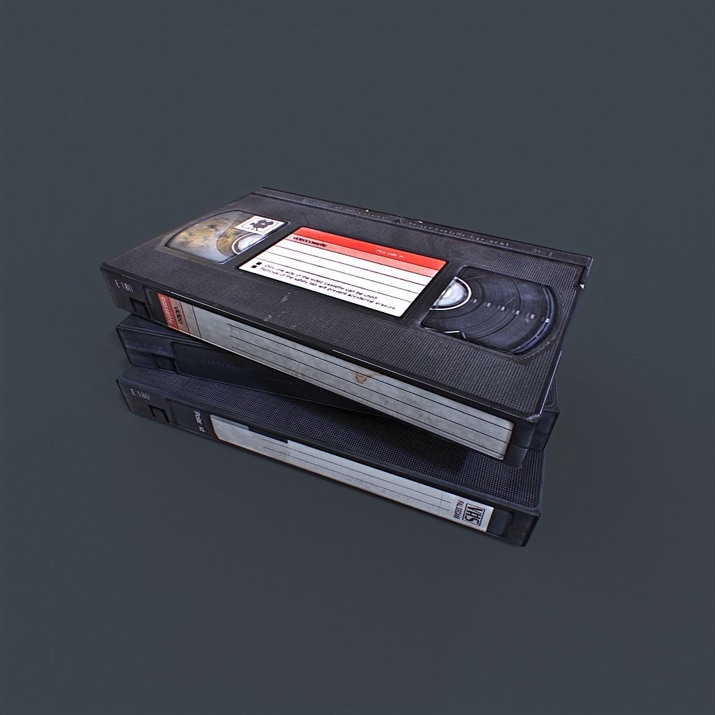 3D model VHS Tapes VR / AR / low-poly | CGTrader