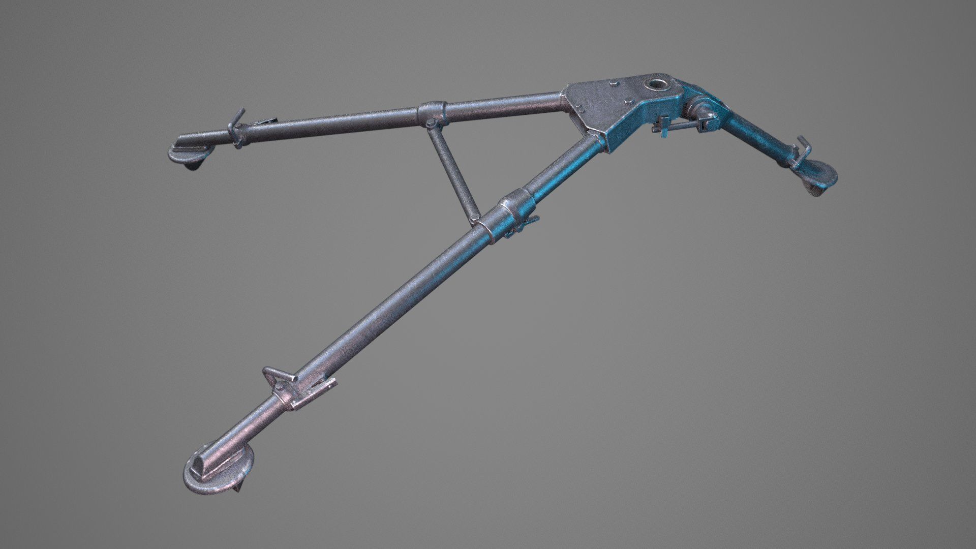 M2 Browning 50 CAL Machine Gun HQ 3D model | CGTrader