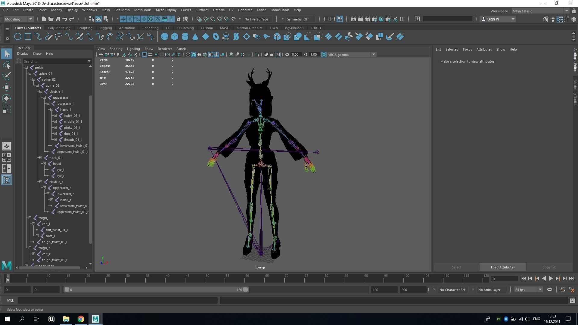 3D model Christmas Elf Girl - Game Ready VR / AR / low-poly rigged ...