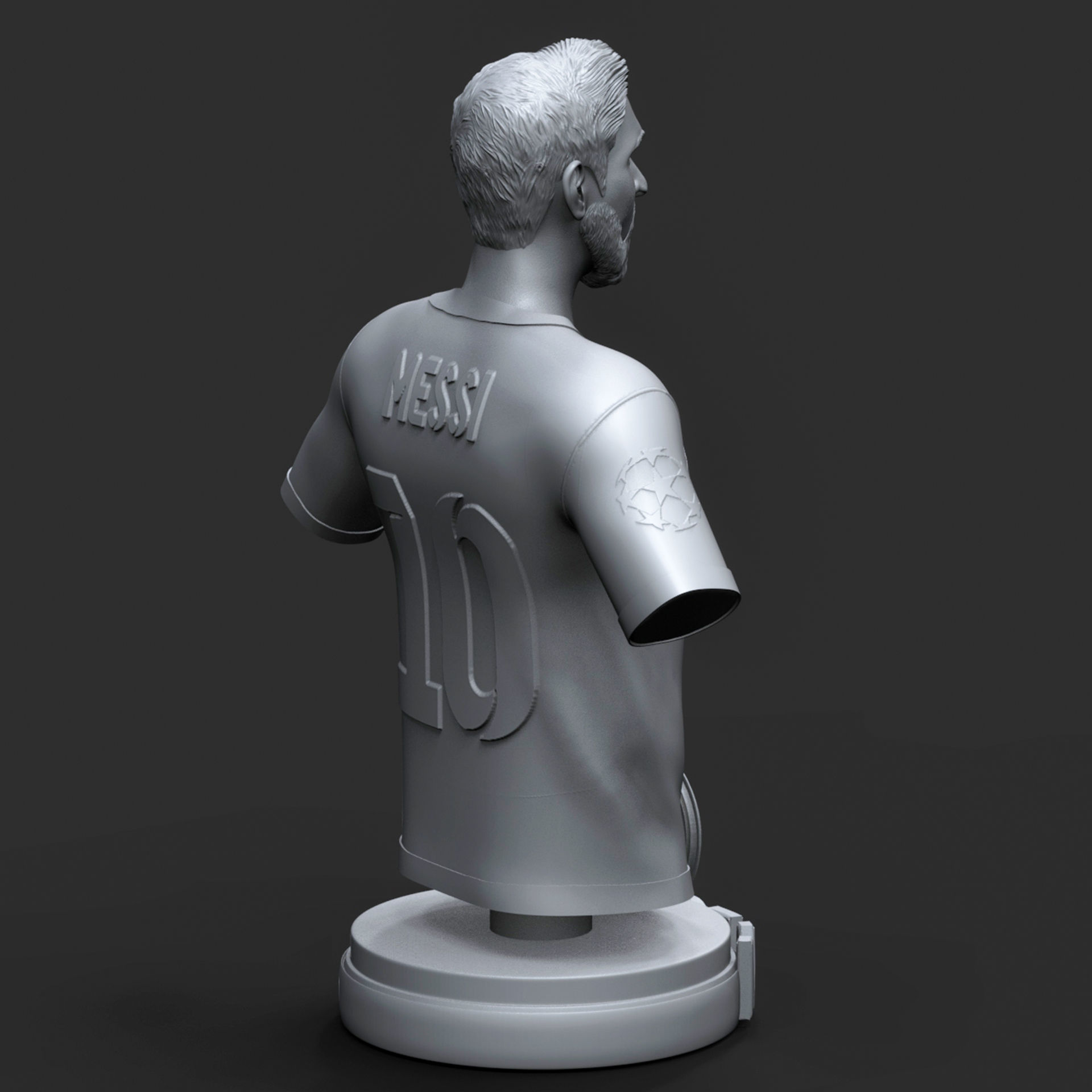 Messi 3D Printable 1 3D model 3D printable | CGTrader