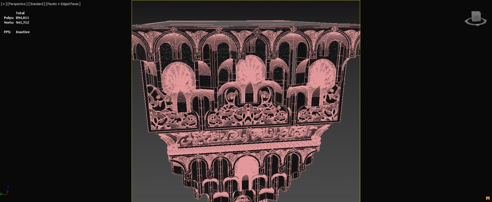 MUQARNAS Capital Alhambra of Granada 3D model | CGTrader