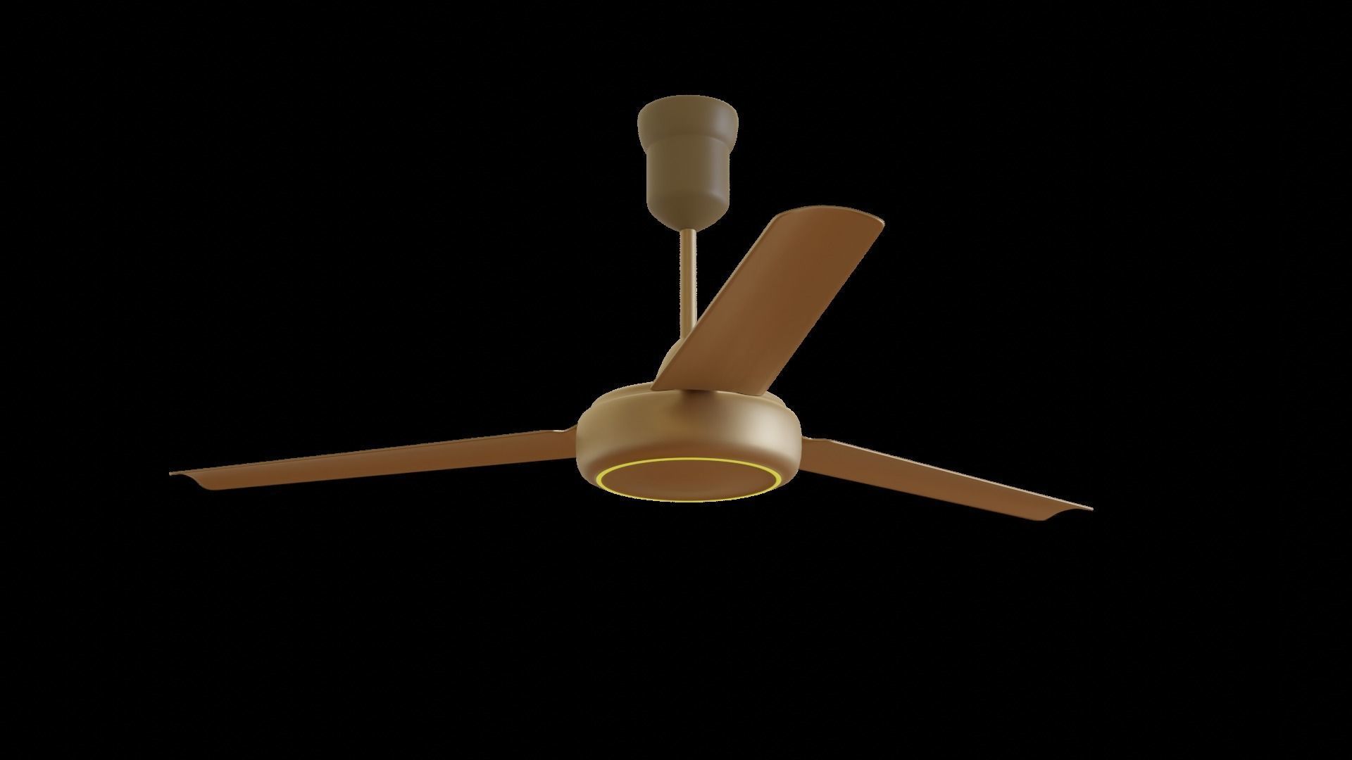 Low Poly Semi Realistic Fan Model 3D model | CGTrader