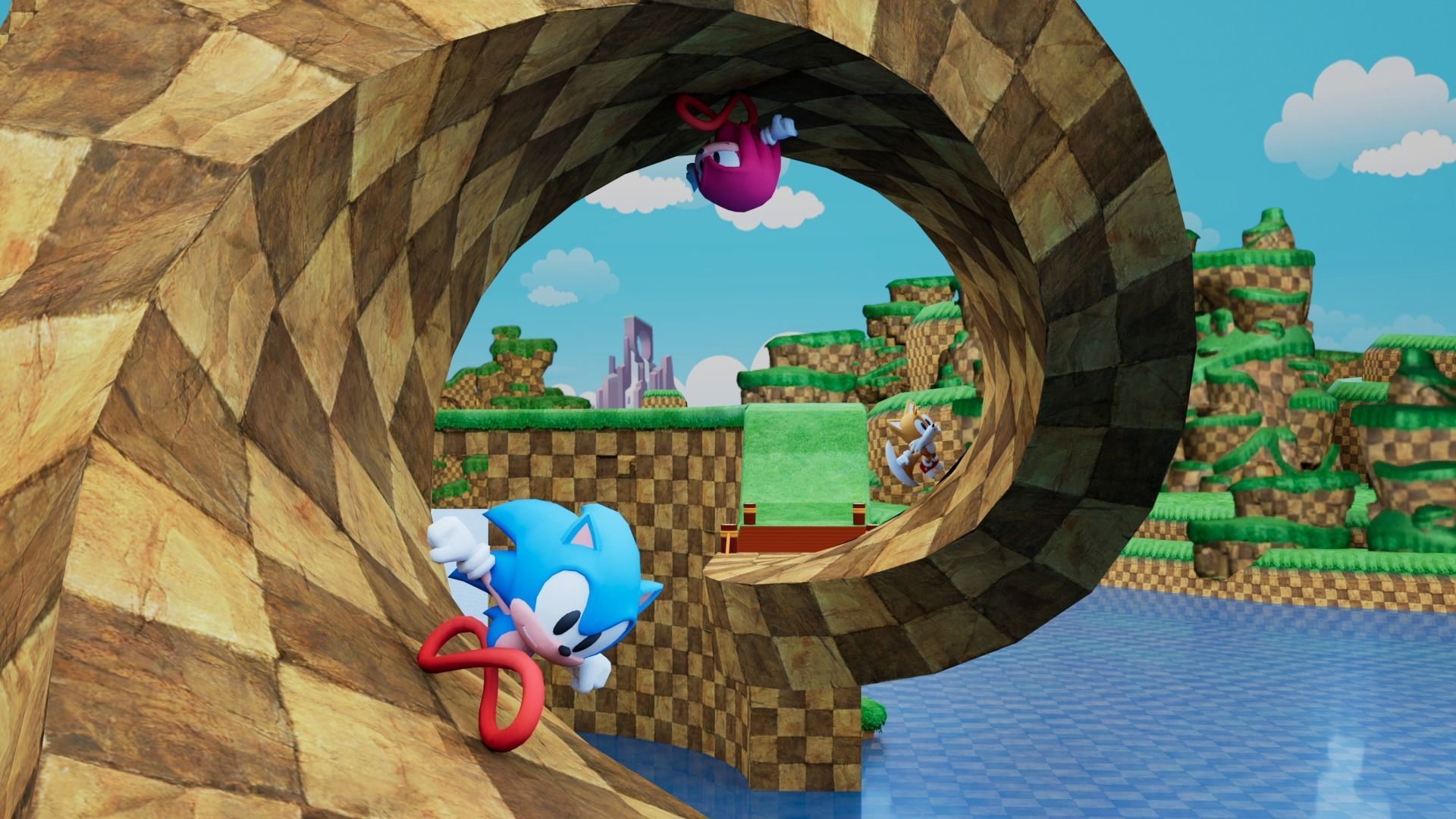 3D model Sonic BUILDER VR / AR / low-poly | CGTrader