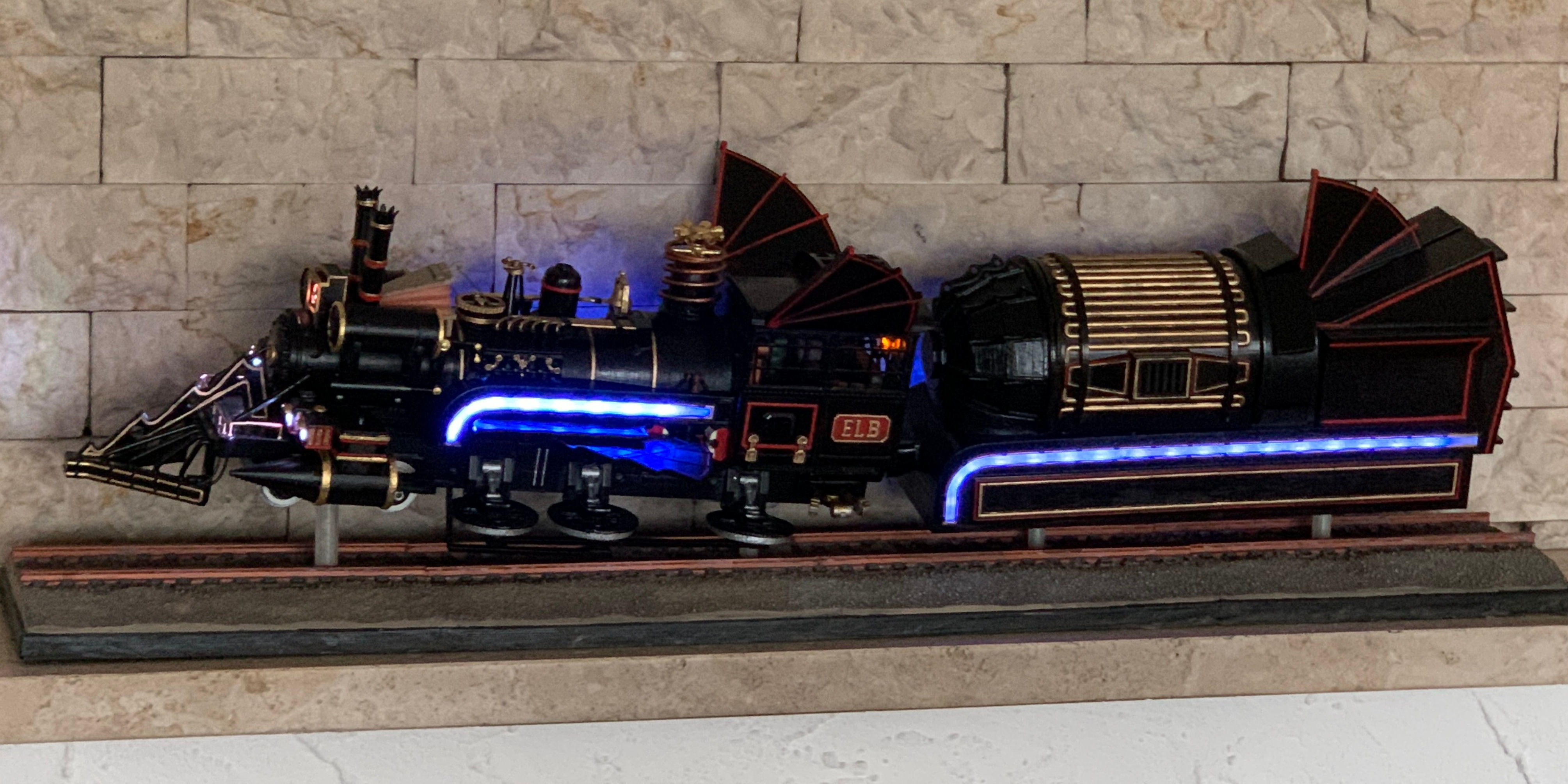 Back to the Future - Jules Verne Time Train 3D model 3D printable ...