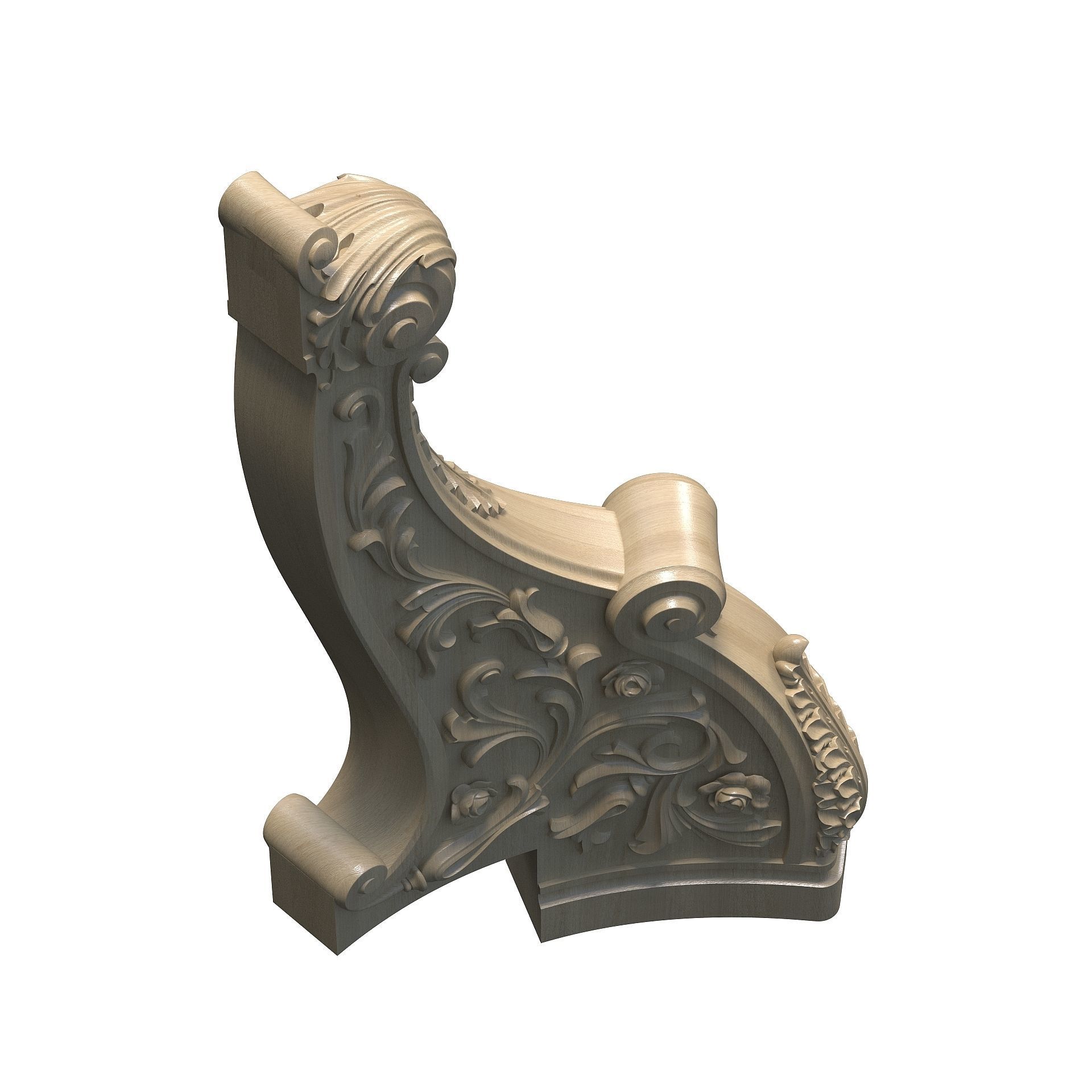 Support pillar ladder 3D model 3D printable | CGTrader