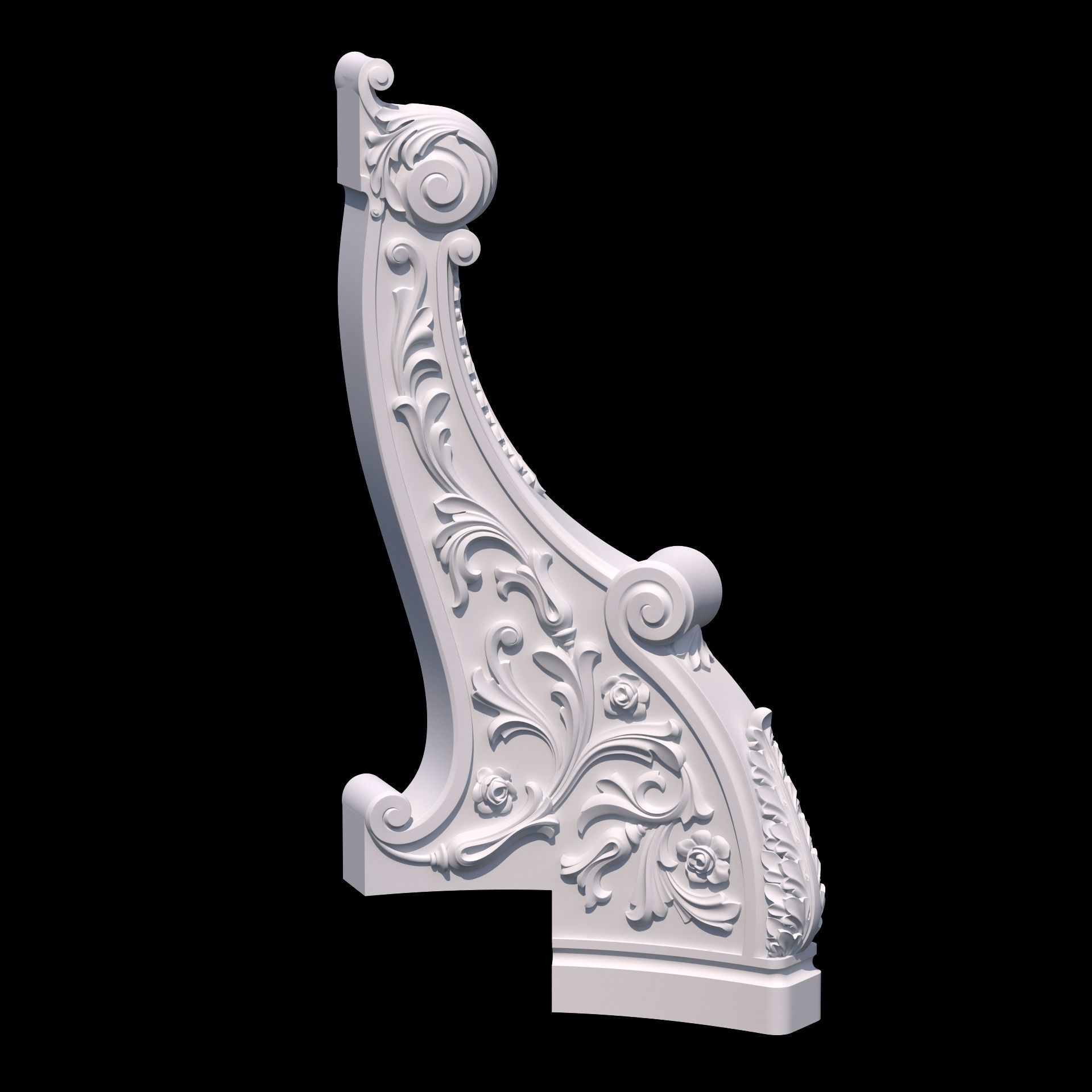 Support pillar ladder 3D model 3D printable | CGTrader