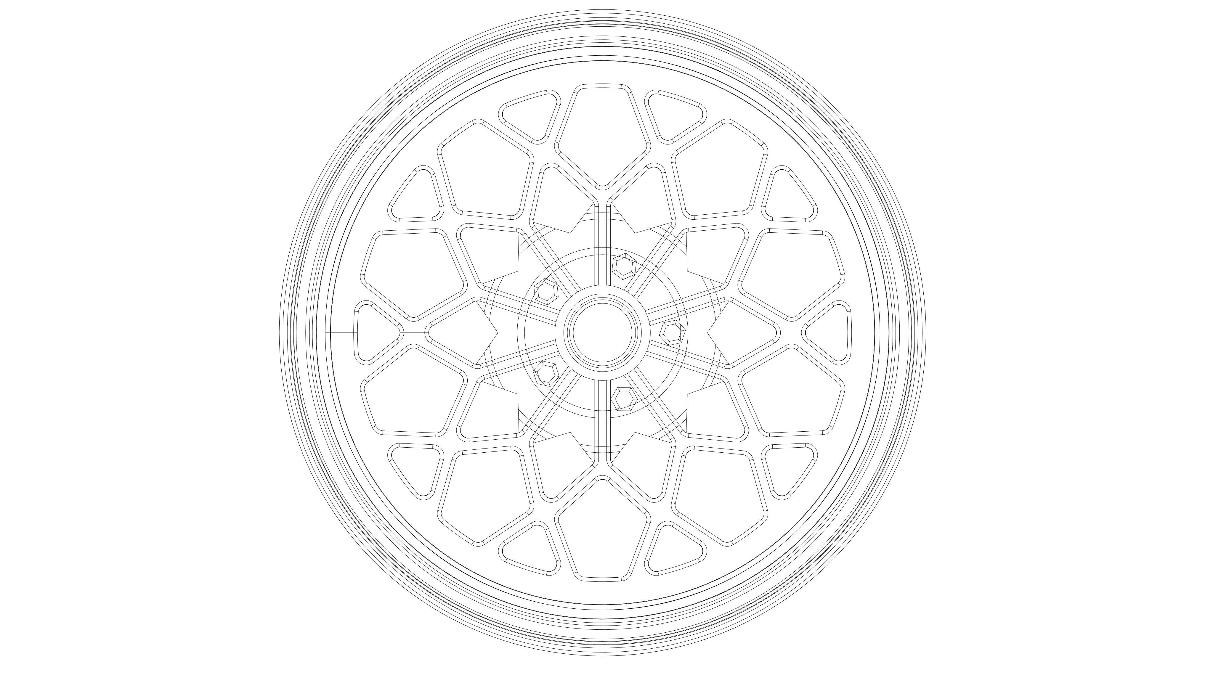 3D printable Trans Am Honeycomb wheel 3D model 3D printable | CGTrader