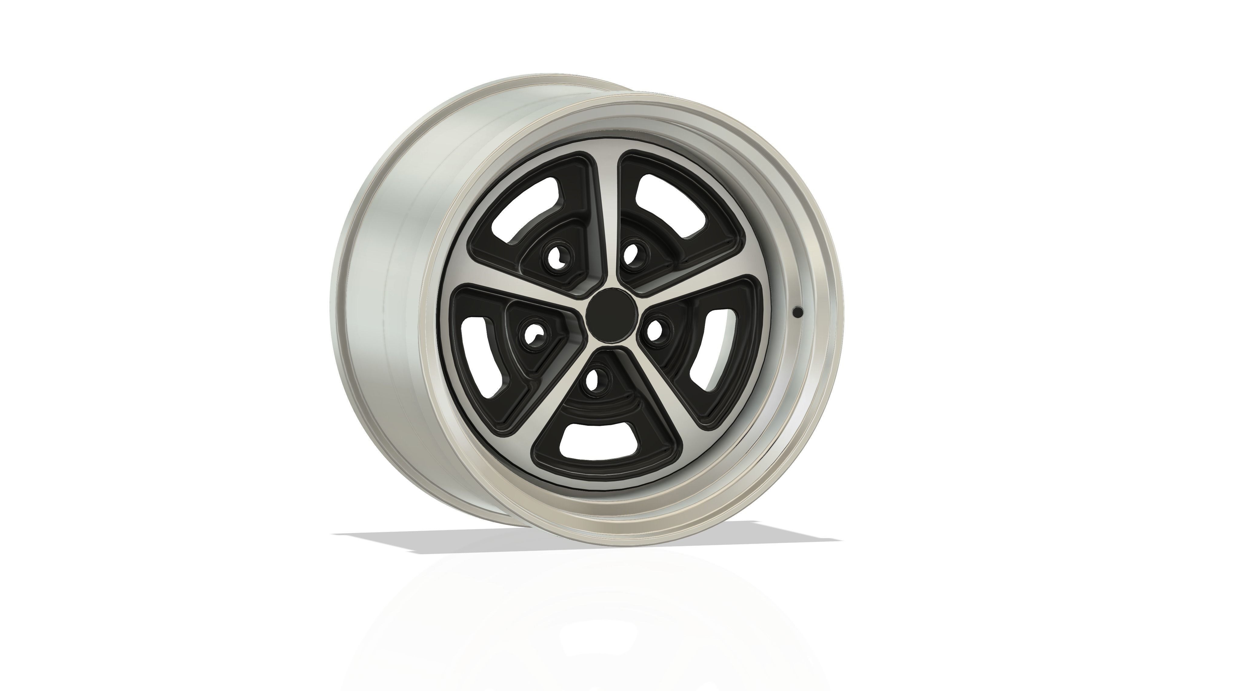 3d Printable Chevy SS vintage wheels - Hi poly 3D model 3D printable ...