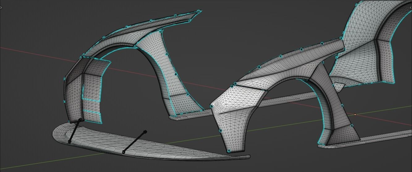 Lexus RC-F Rocket Bunny Pandem V1 Body Kit 3D model | CGTrader