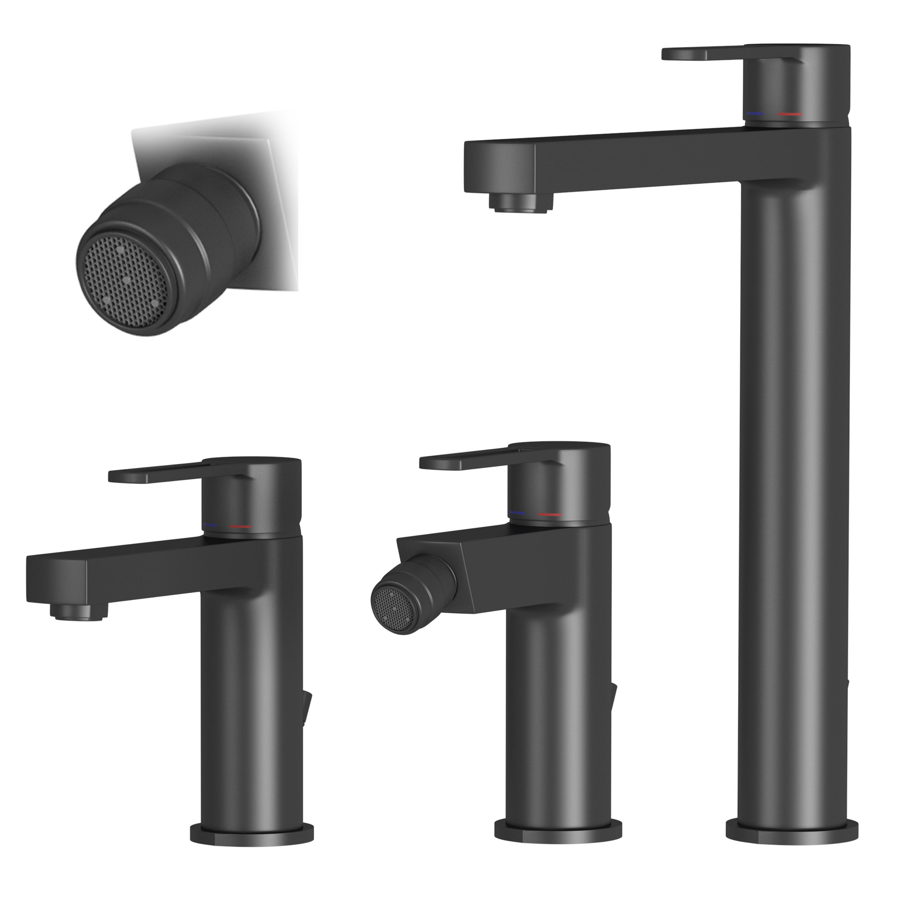 Paffoni Ringo-West set 3D model | CGTrader