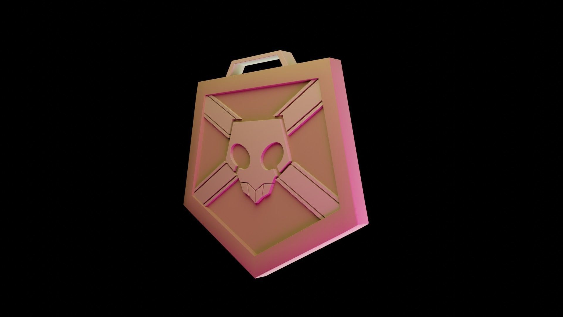 Substitute shinigami badge 3D model | CGTrader