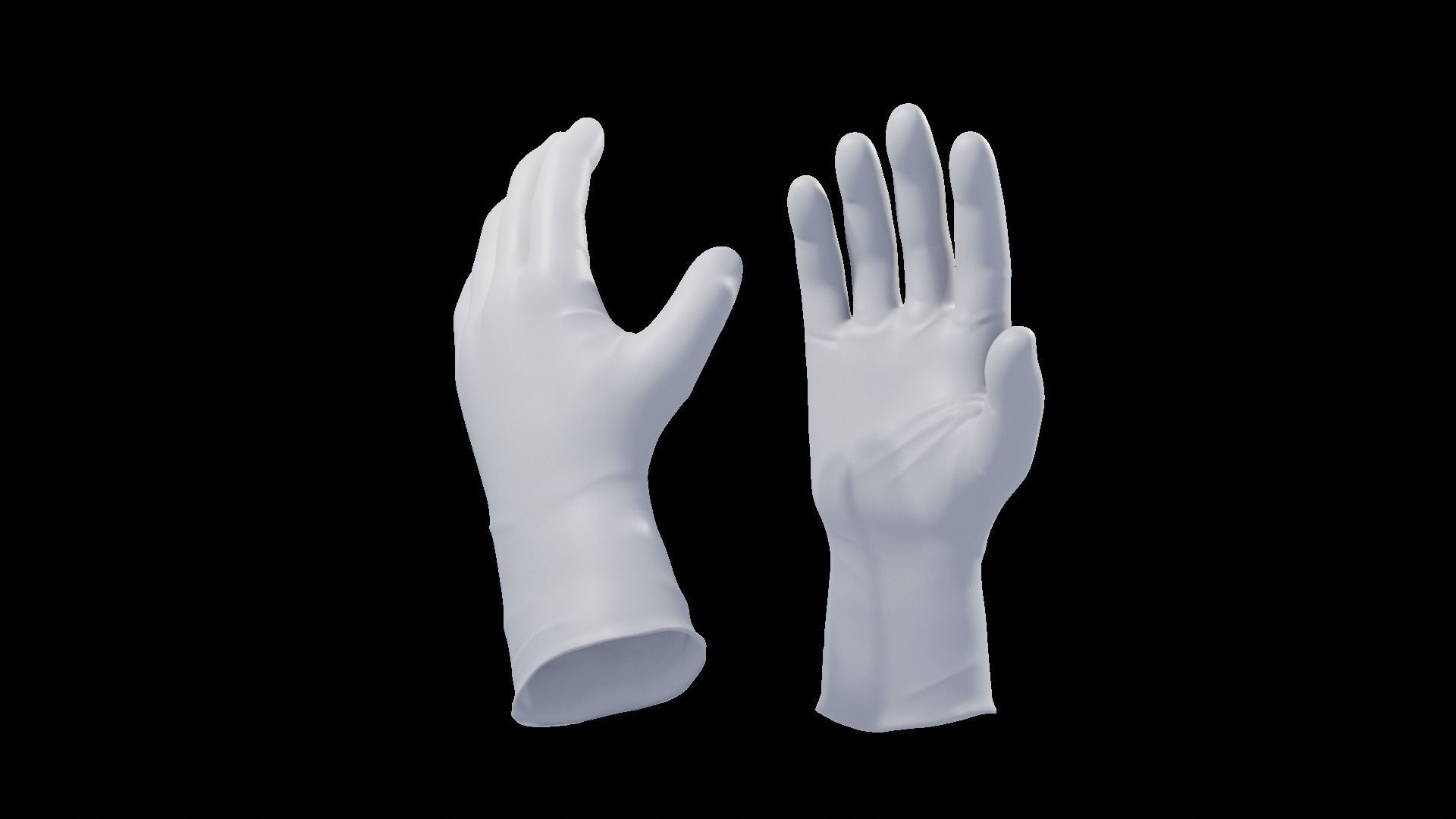 HAND Glove 3D 3D model animated rigged | CGTrader