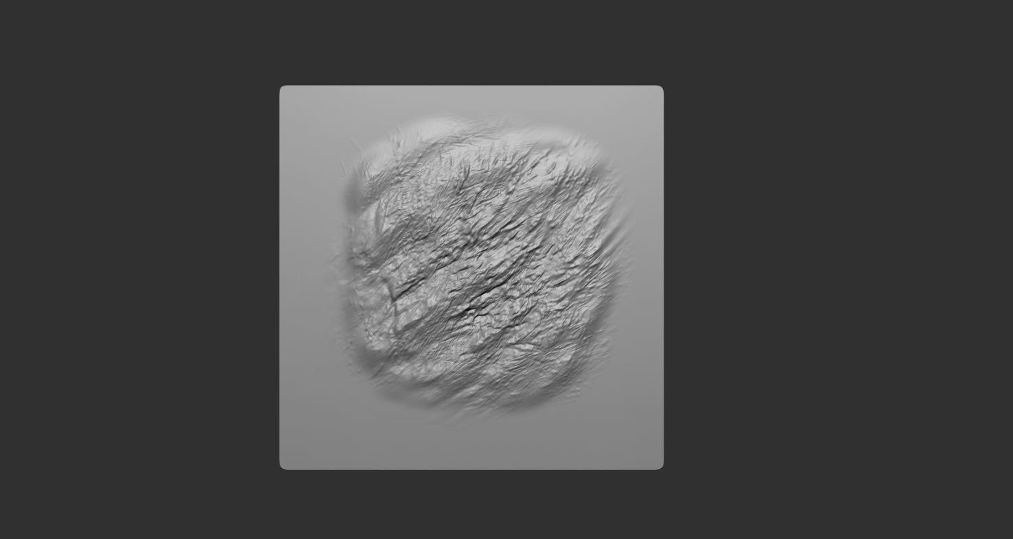 8 Animal or creature hair and fur VDM brush set for Zbrush free 3D ...