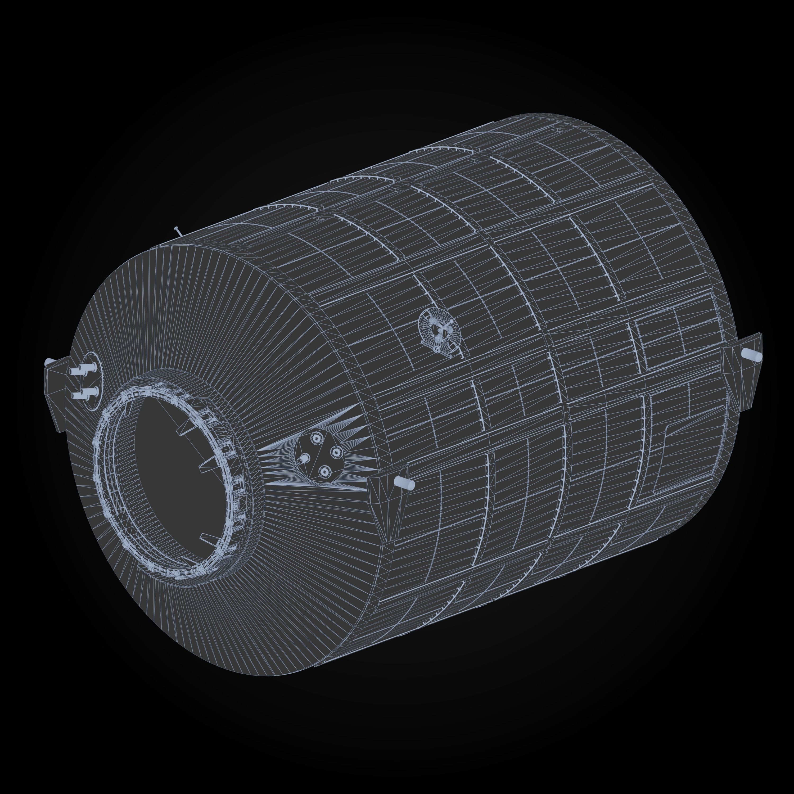 Multi-Purpose Logistics Module 3D model | CGTrader