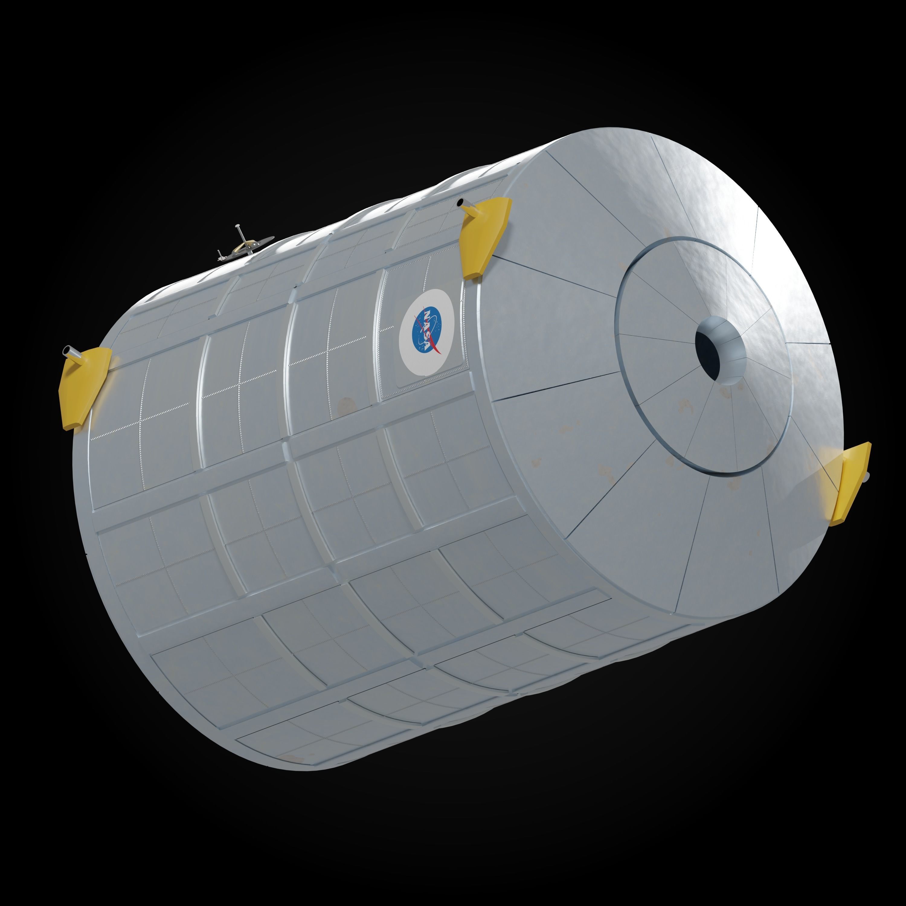 Multi-Purpose Logistics Module 3D model | CGTrader