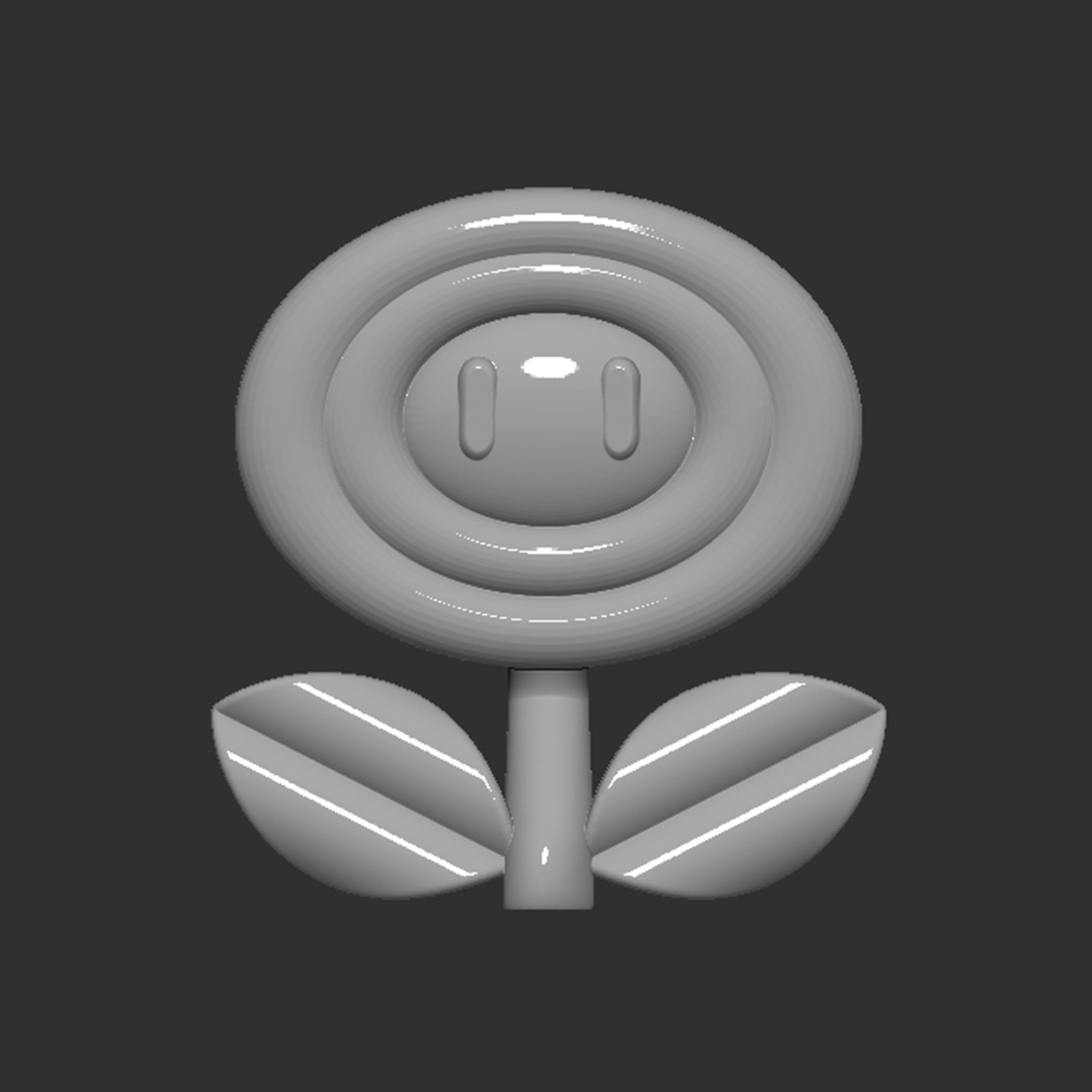 Mario Flower 3D model 3D printable | CGTrader