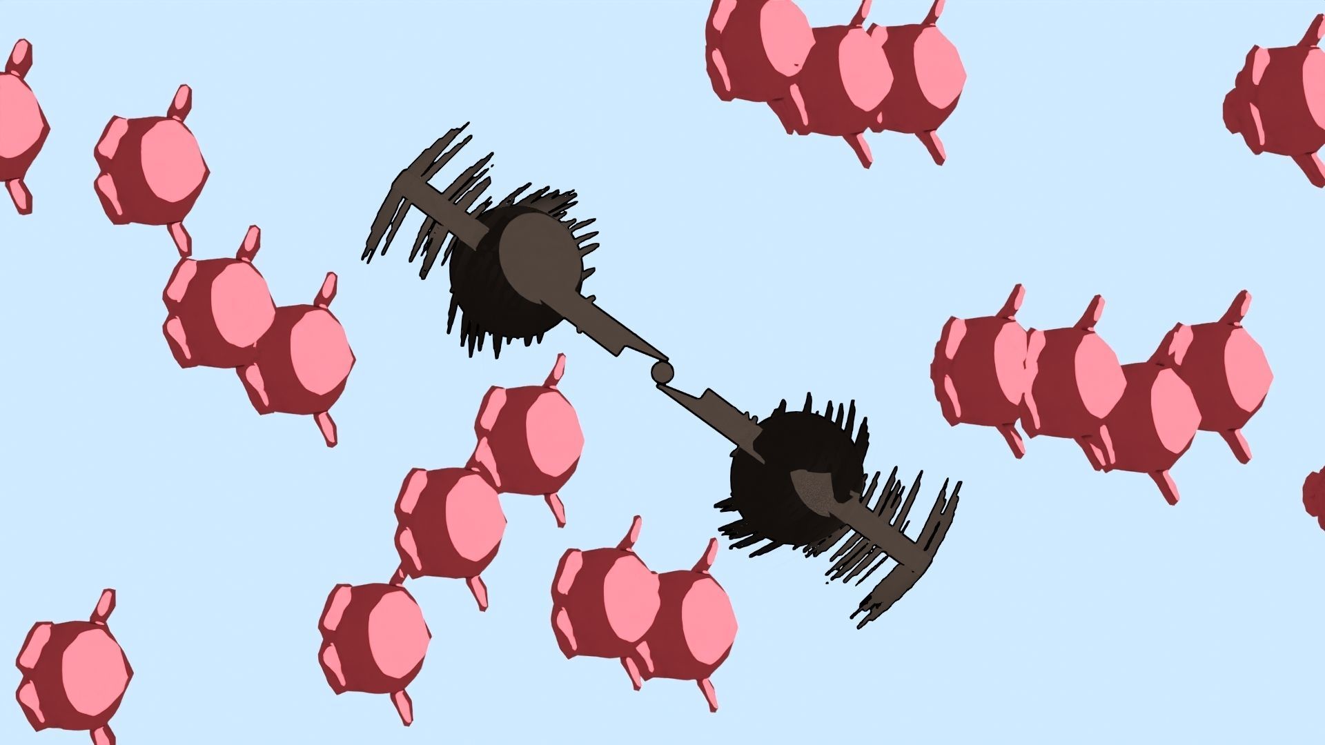 For Anime in Blender - Motion Smear 3D model animated | CGTrader