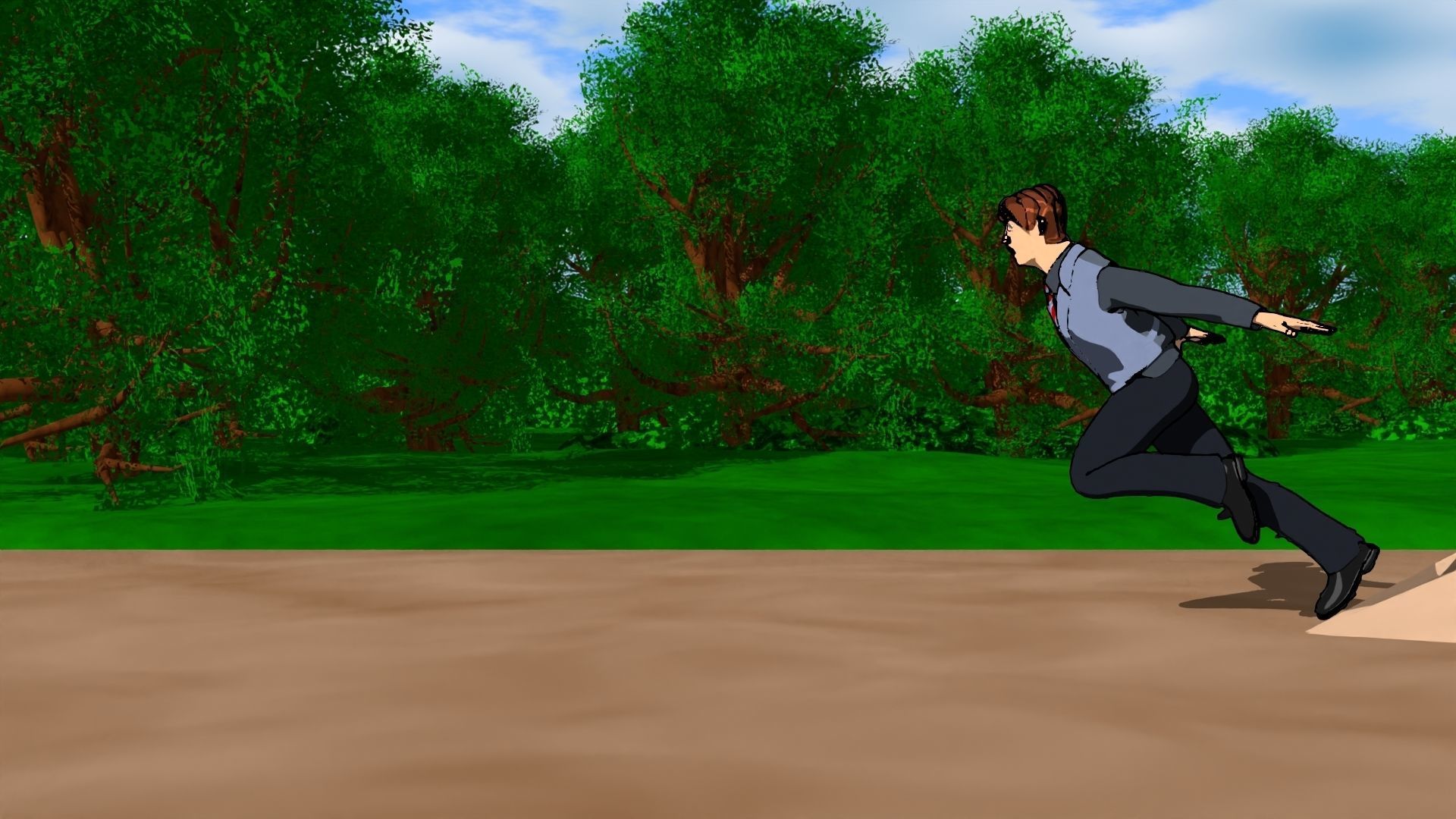 For Anime in Blender - Motion Smear 3D model animated | CGTrader