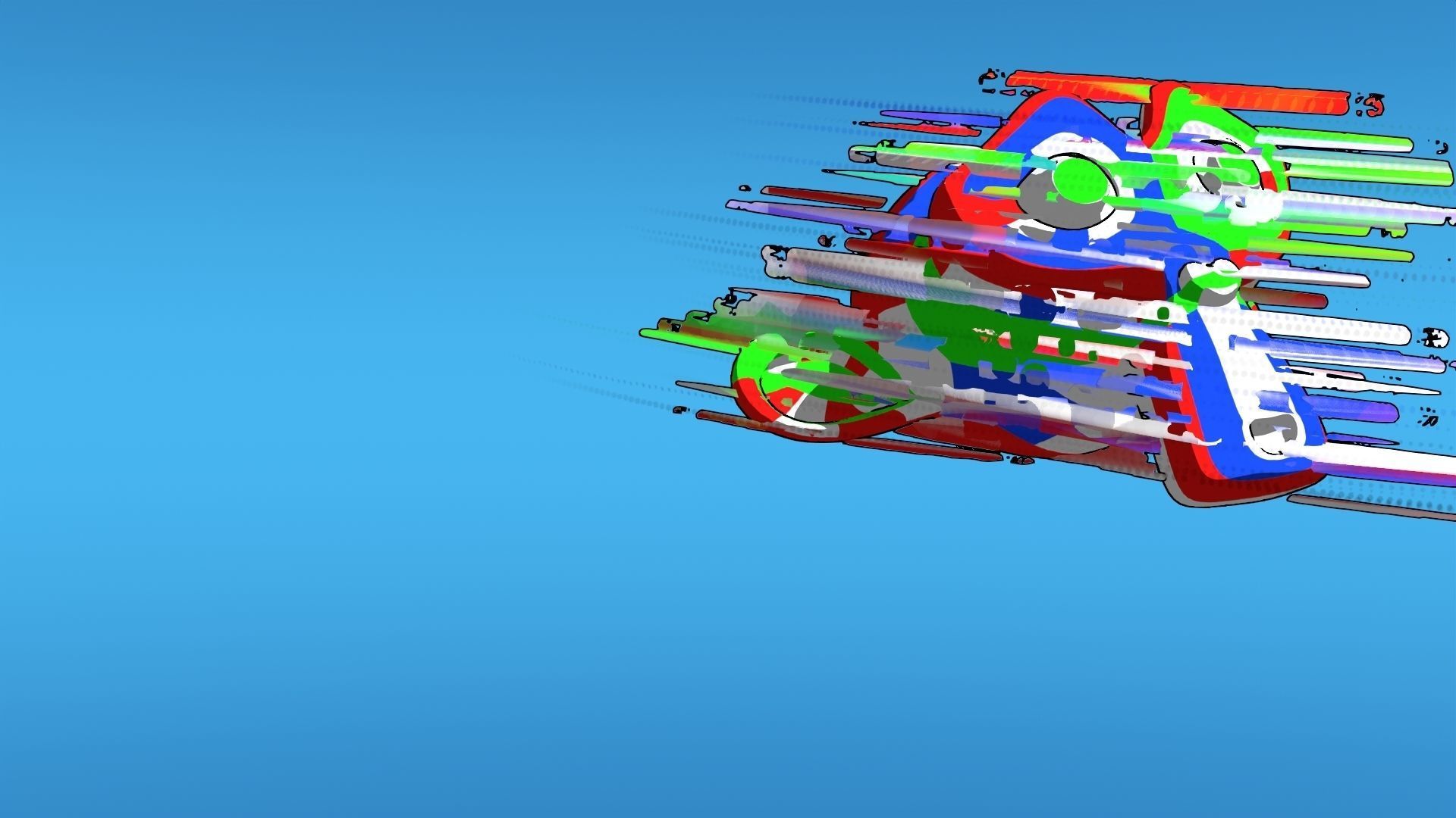 For Anime in Blender - Motion Smear 3D model animated | CGTrader