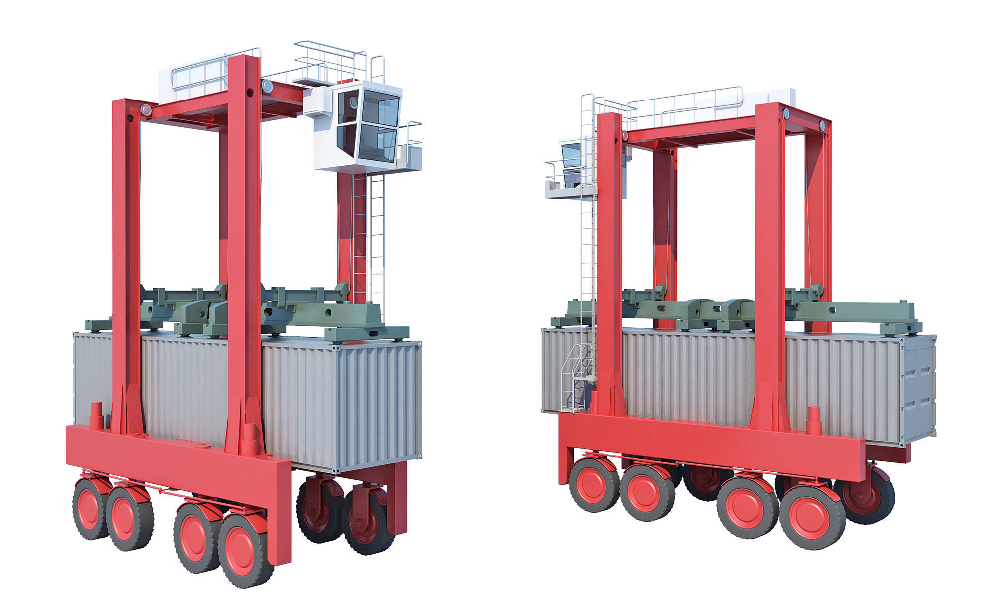 Logistics Center Collection 3D model | CGTrader