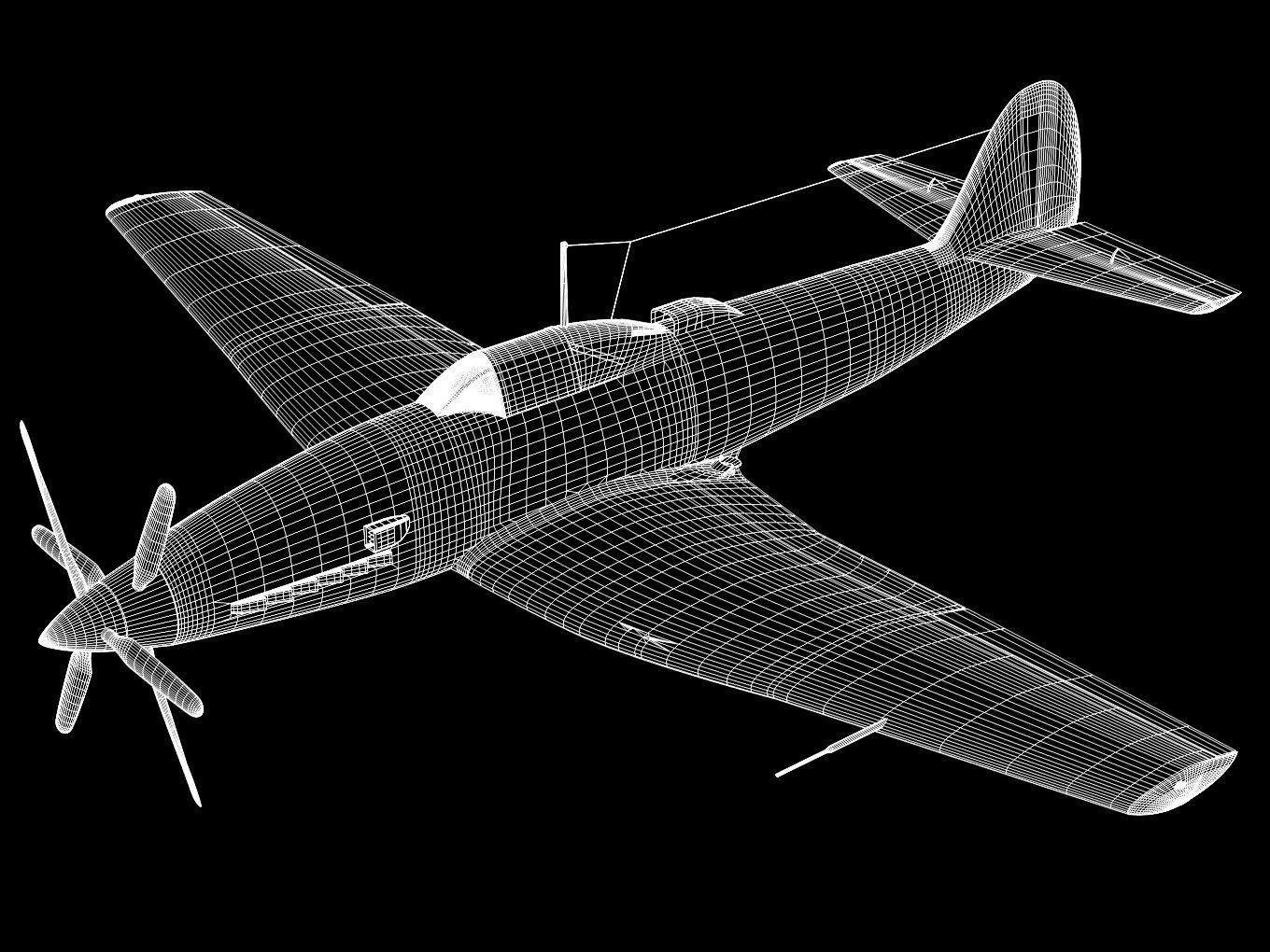 Kawasaki Ki64 3D model | CGTrader