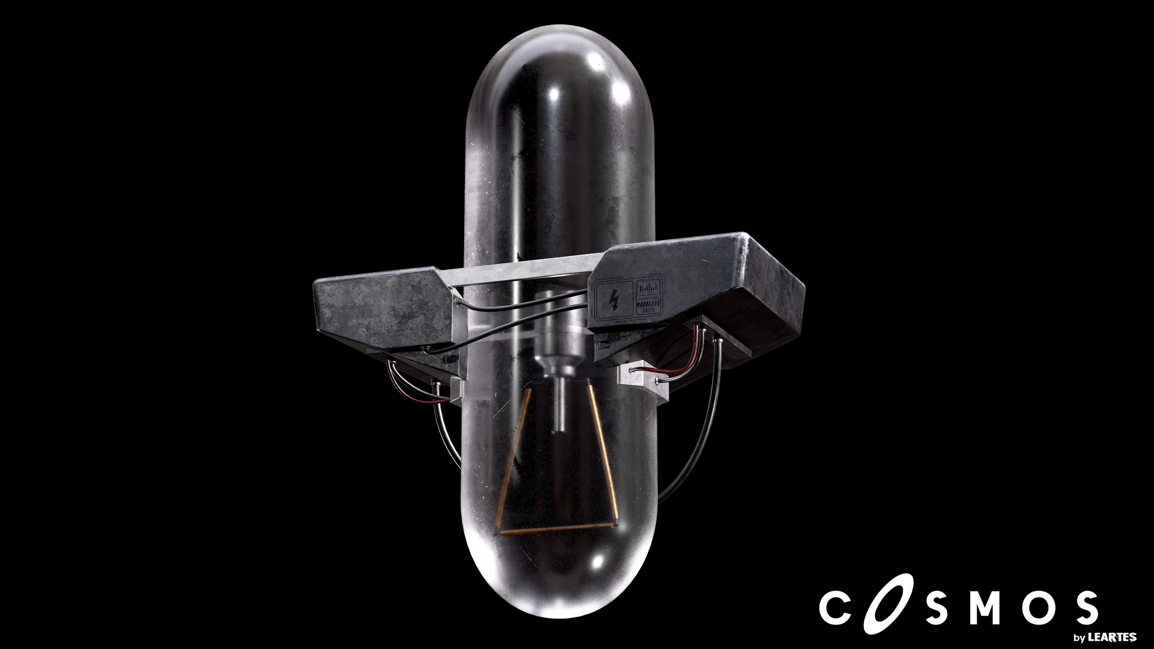 3D model Cyberpunk Wall Light - 7 VR / AR / low-poly animated | CGTrader