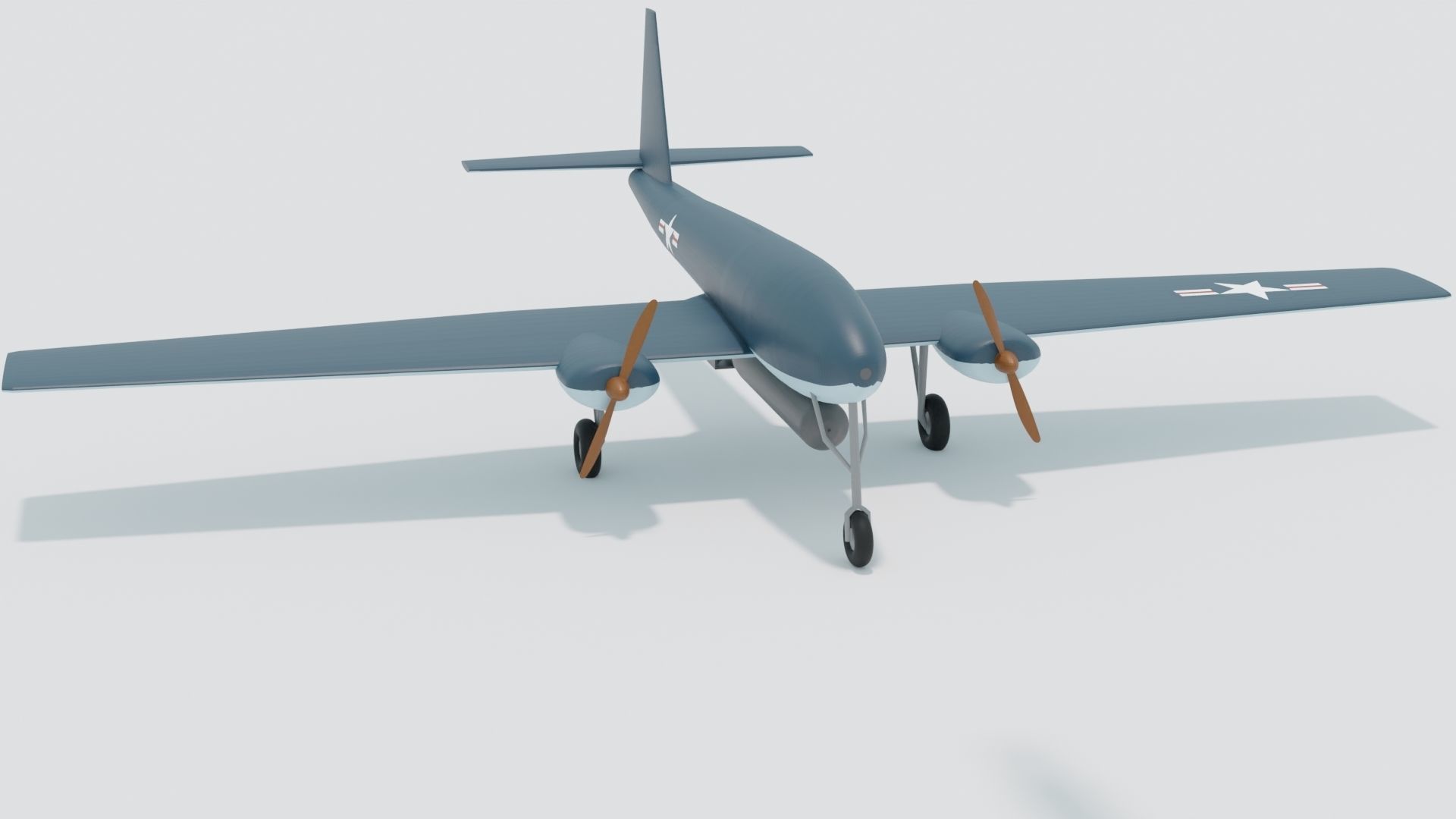 3D model Interstate TDR-1 VR / AR / low-poly | CGTrader