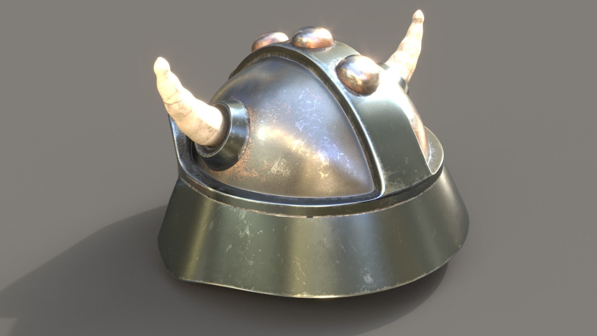 3D model Dwarf helmets from the Battle of Norora VR / AR / low-poly ...