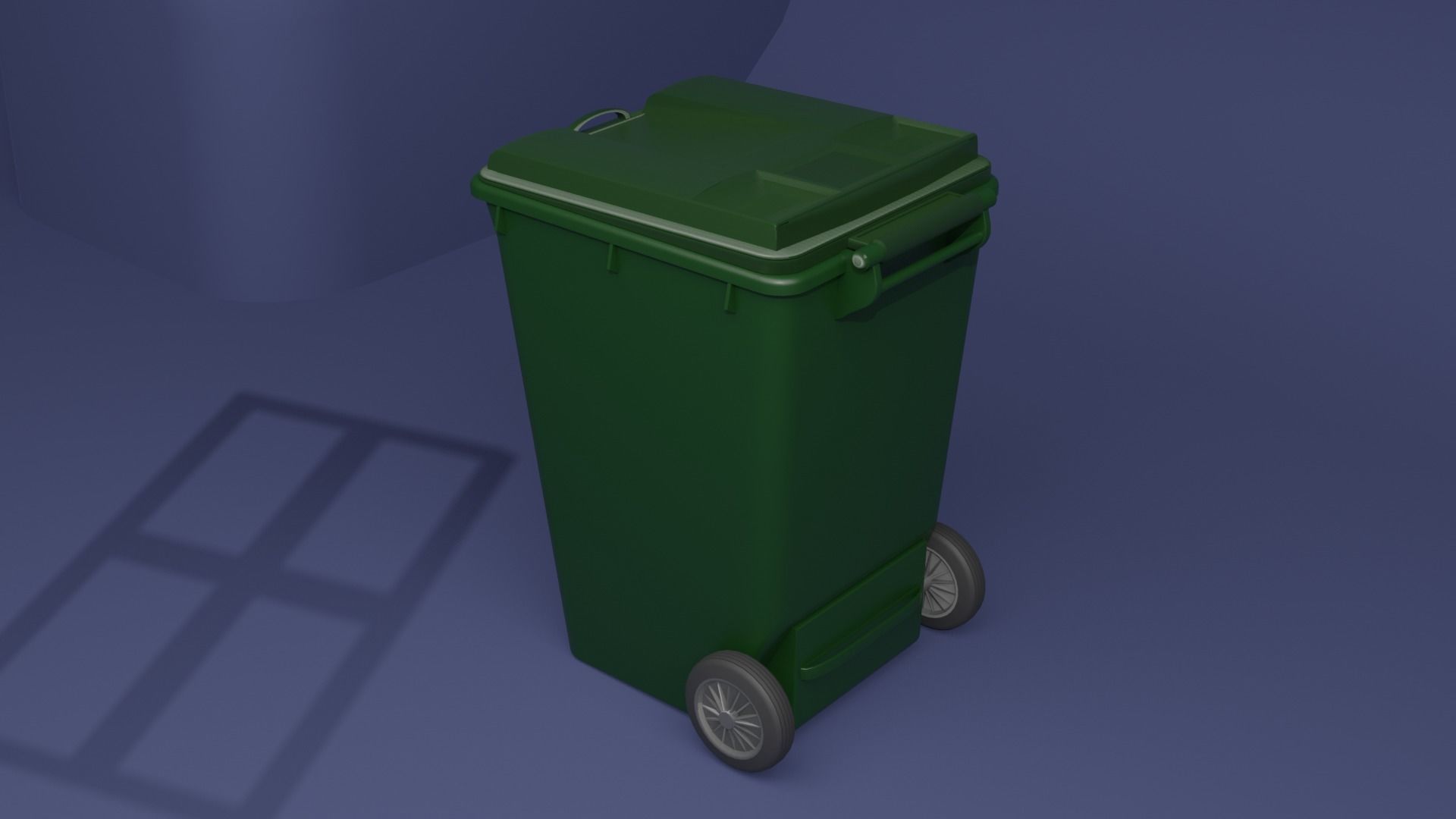 Recycle Bin small 3D model | CGTrader