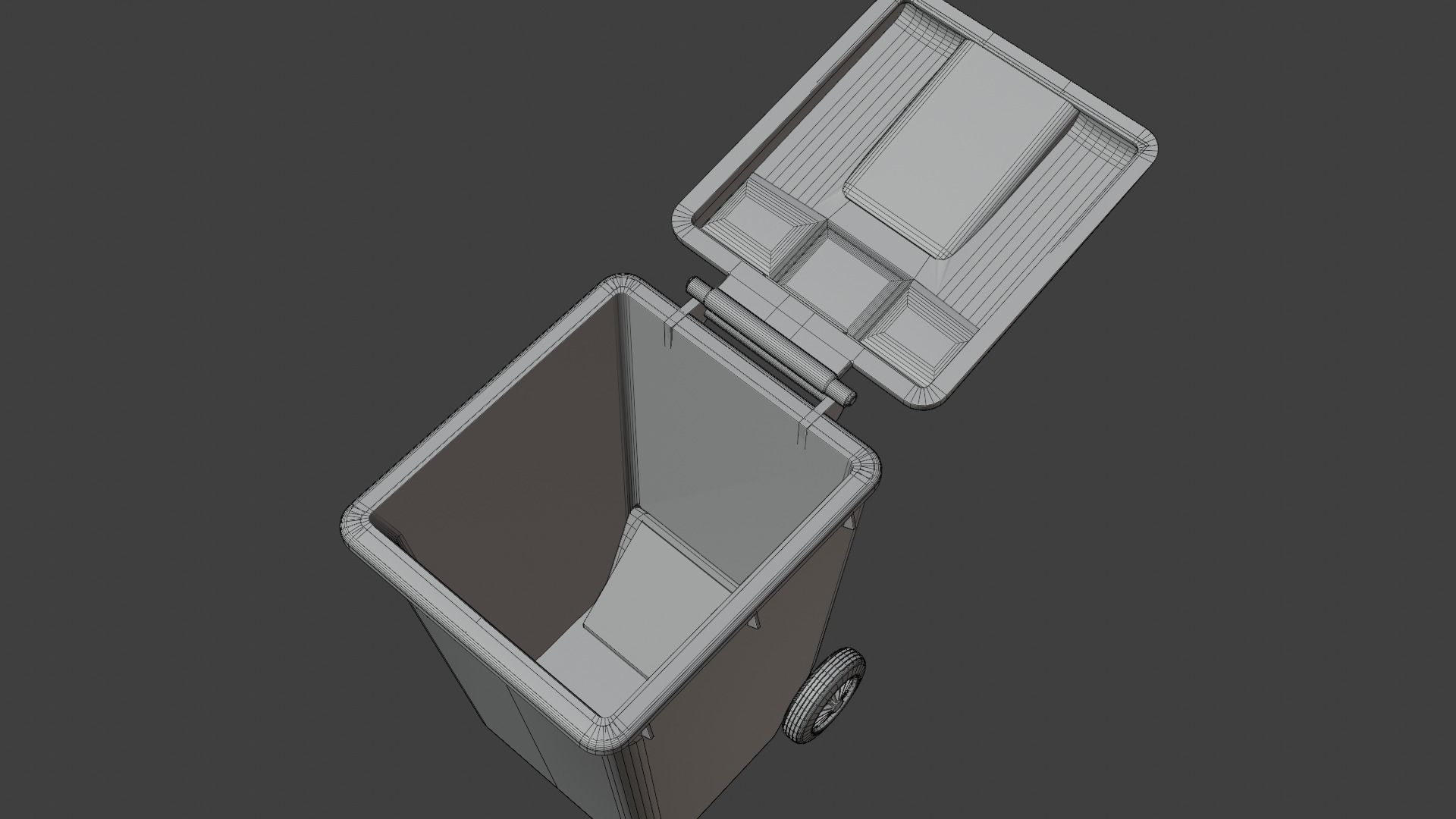 Recycle Bin small 3D model | CGTrader