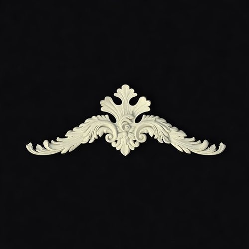 dekor ornate ornament 3D model | CGTrader
