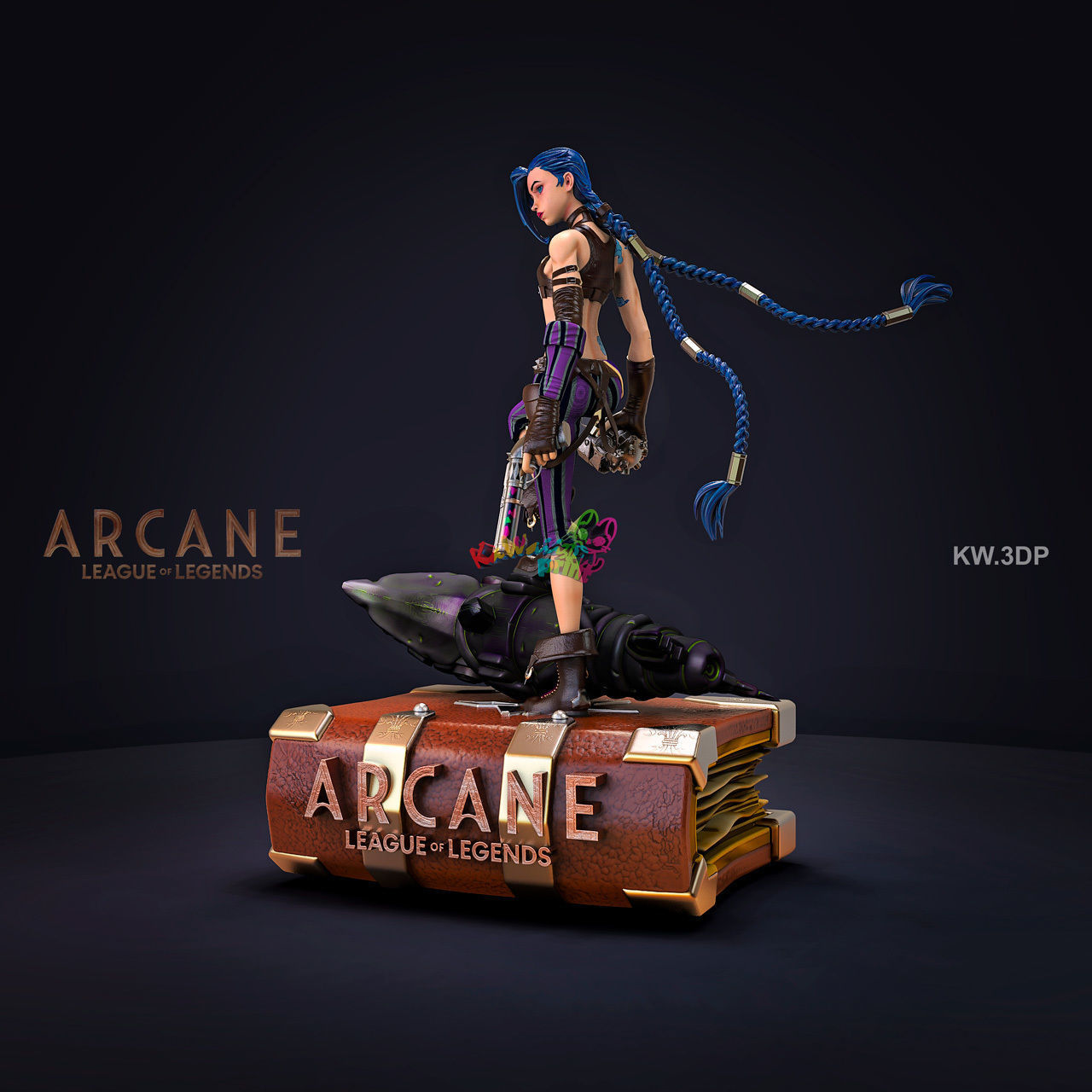 Arcane Jinx 3D model 3D printable | CGTrader