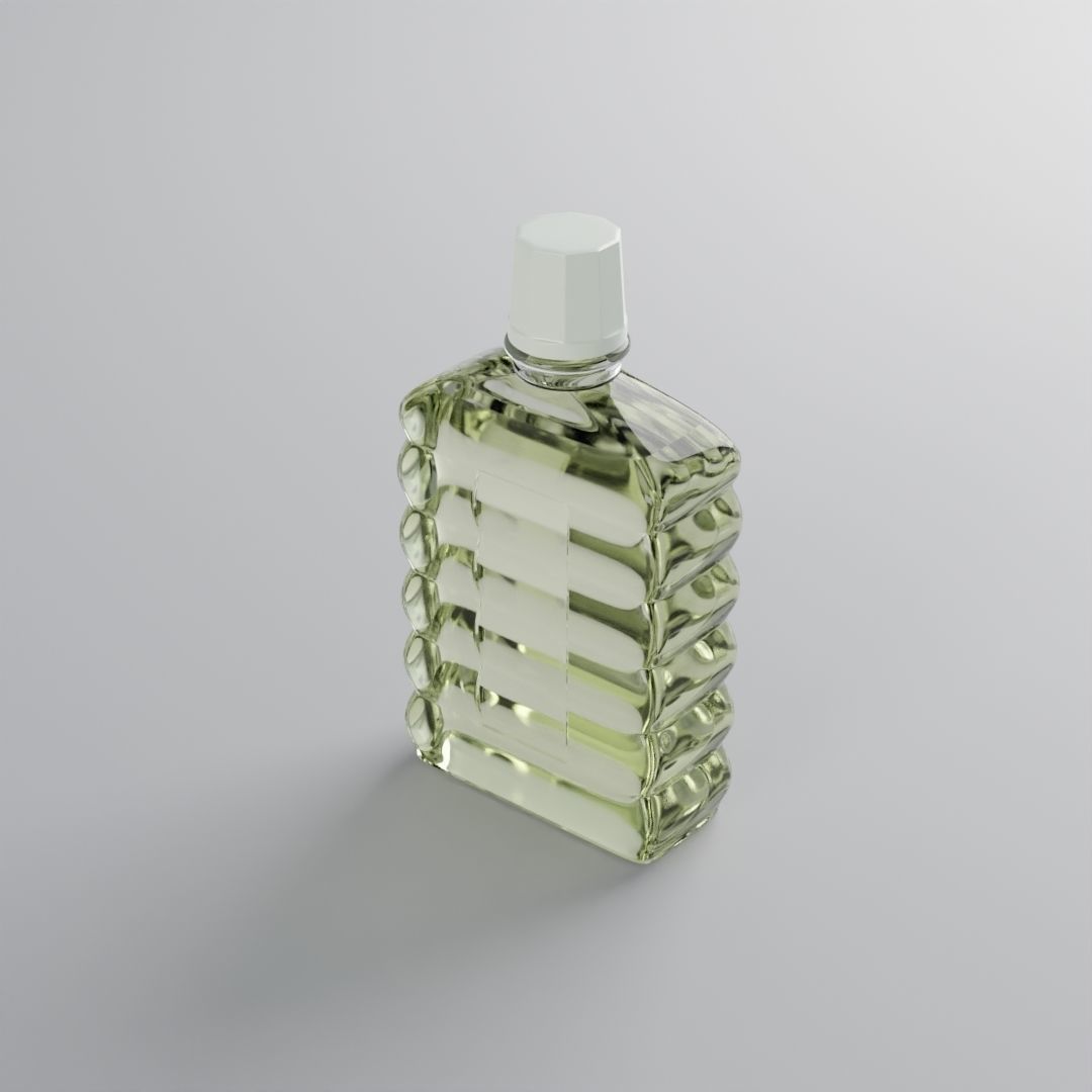 Shiling oil bottle 3D model | CGTrader