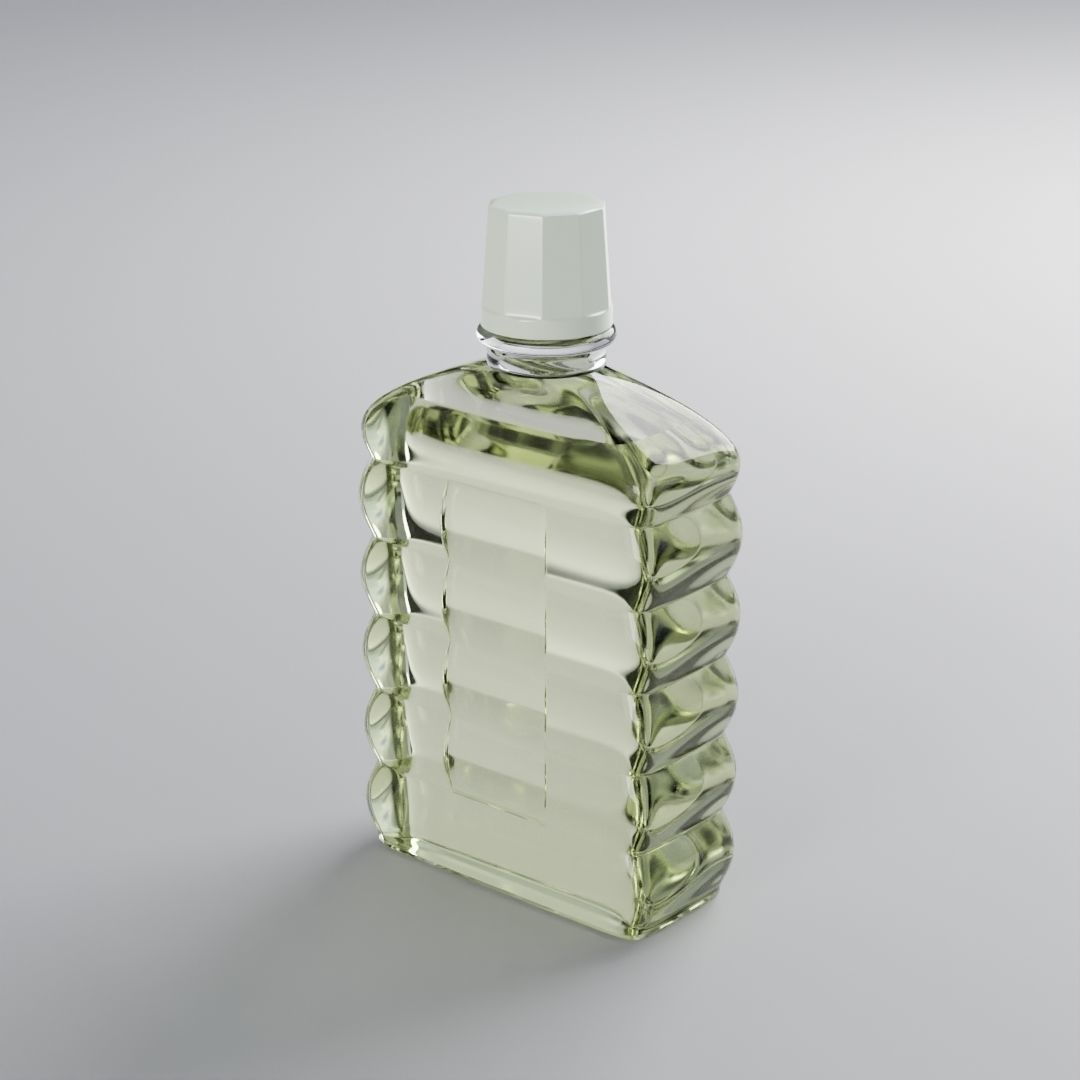Shiling oil bottle 3D model | CGTrader