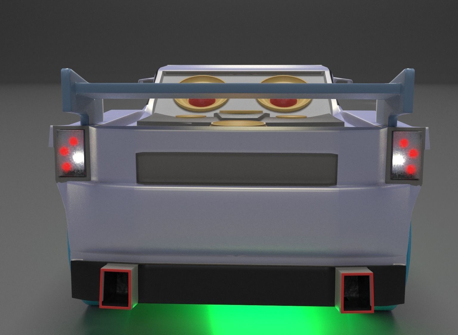 3D model CAR BASSLINE HOT WHEELS ACCELERACERS VR / AR / low-poly | CGTrader