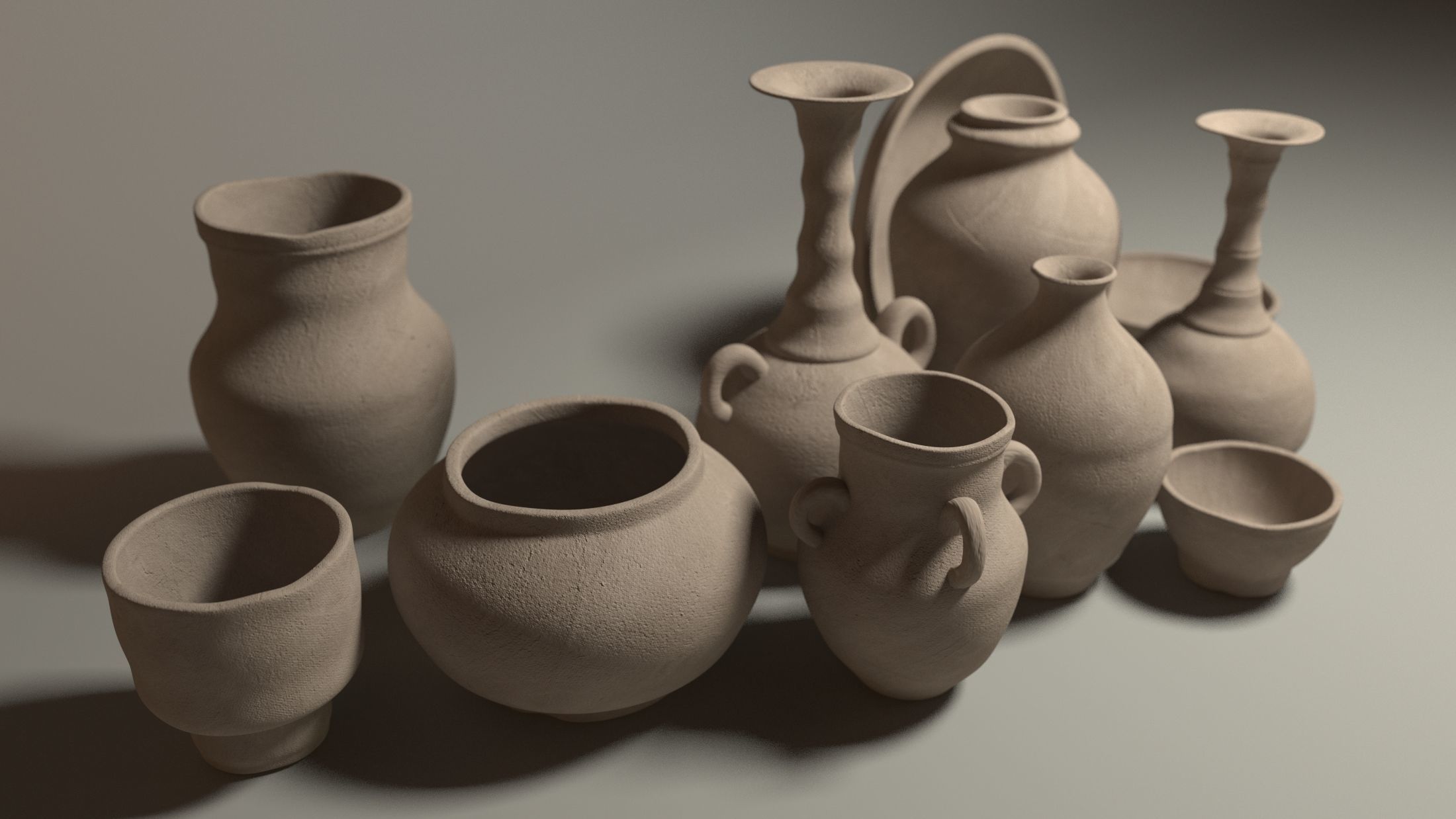 Porcelain pottery model of jun porcelain-ALL 3D model | CGTrader