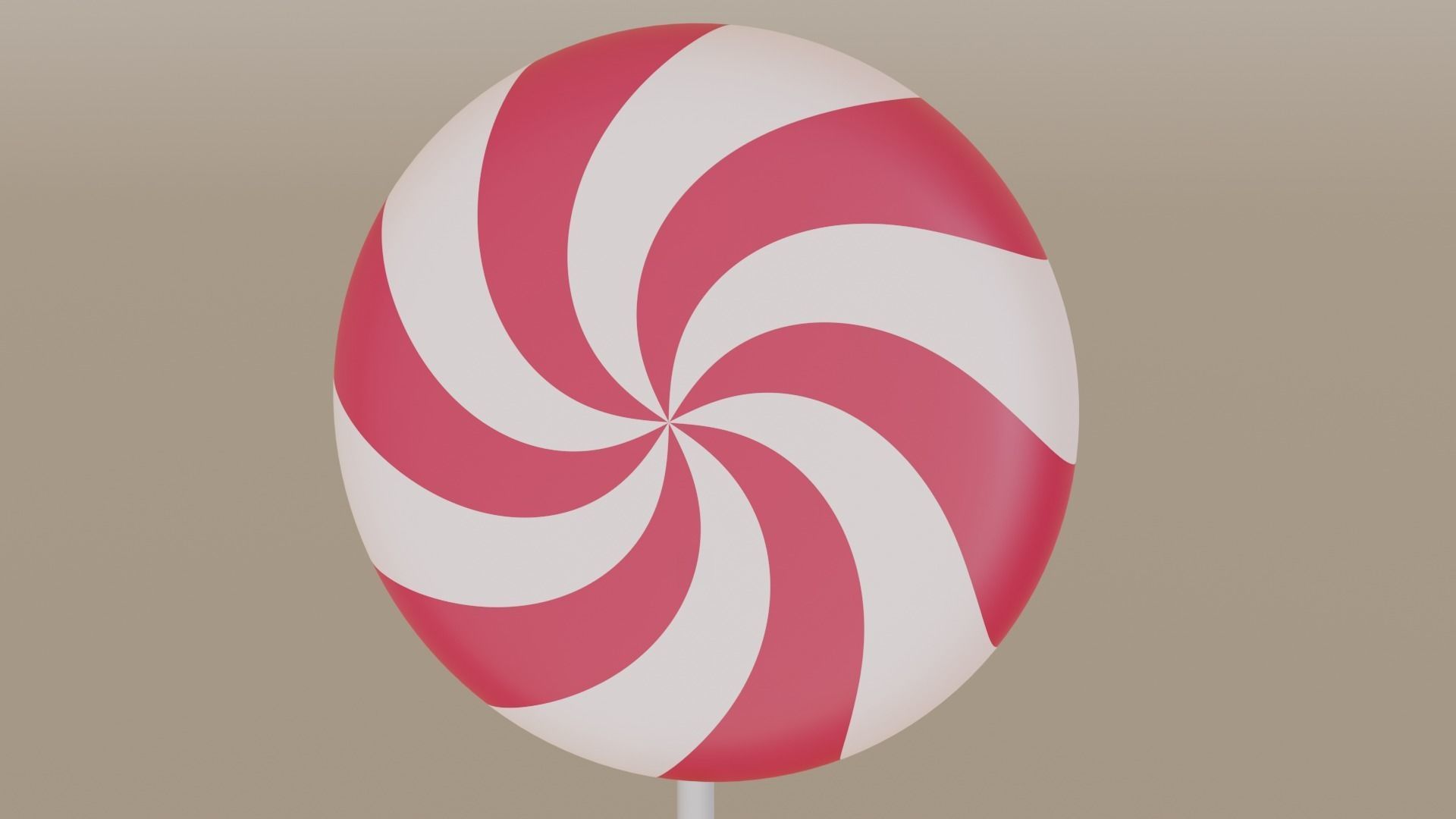 Peppermint candy 3D model | CGTrader