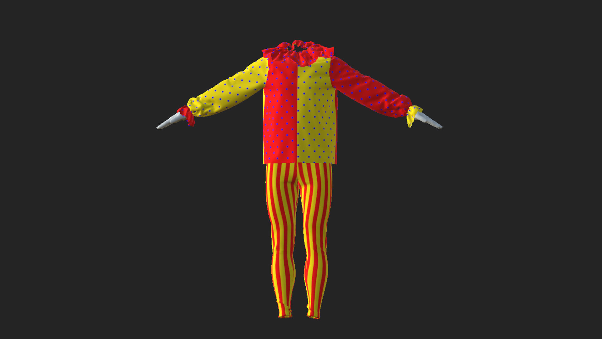 3D model Clown Jester VR / AR / low-poly | CGTrader