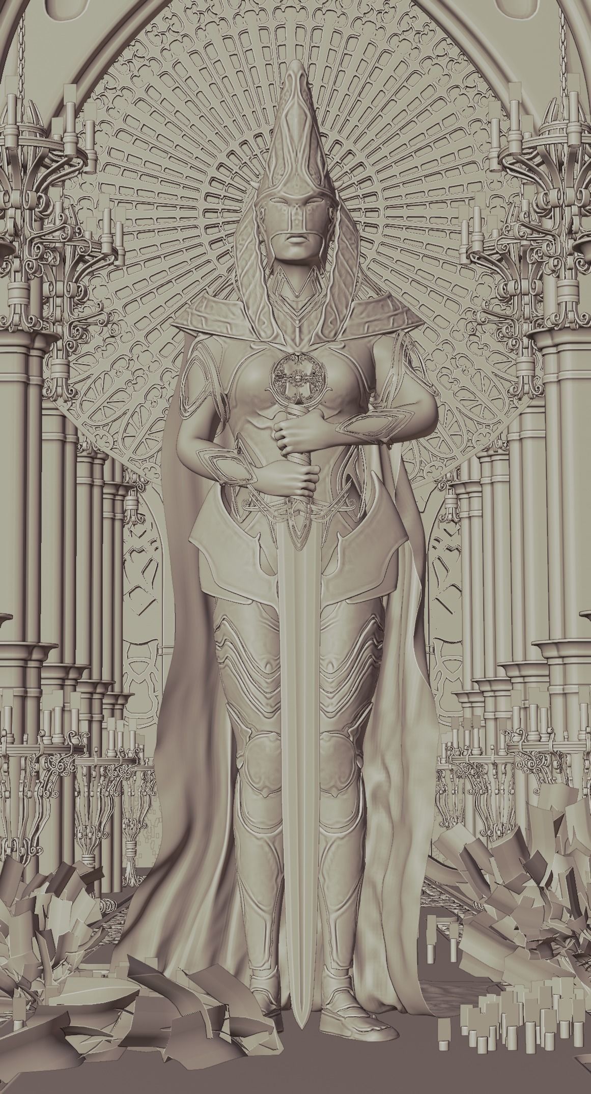 Pale Knight free 3D model | CGTrader