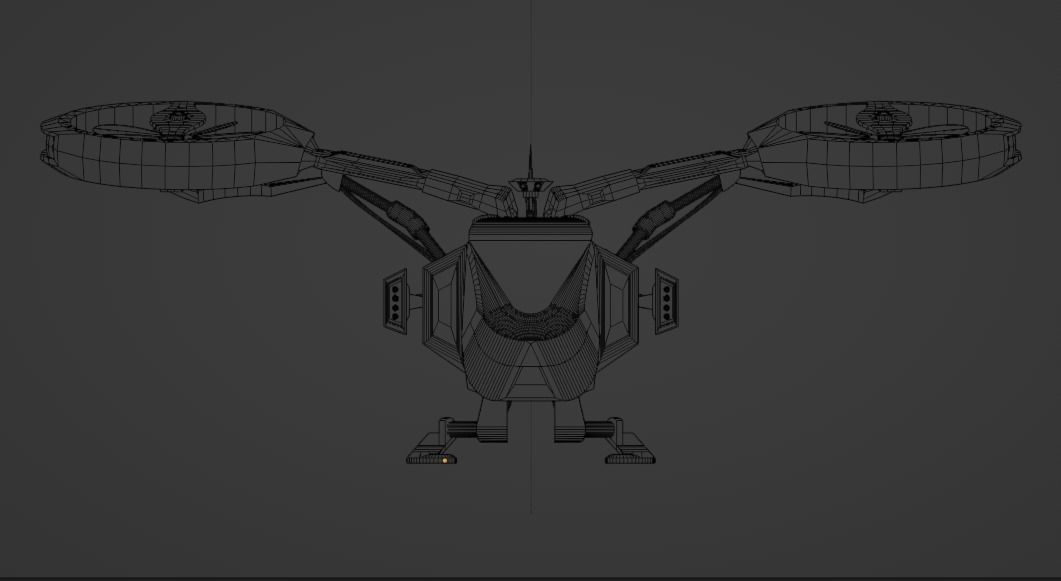 3D model Low Poly Helicopter VR / AR / low-poly | CGTrader