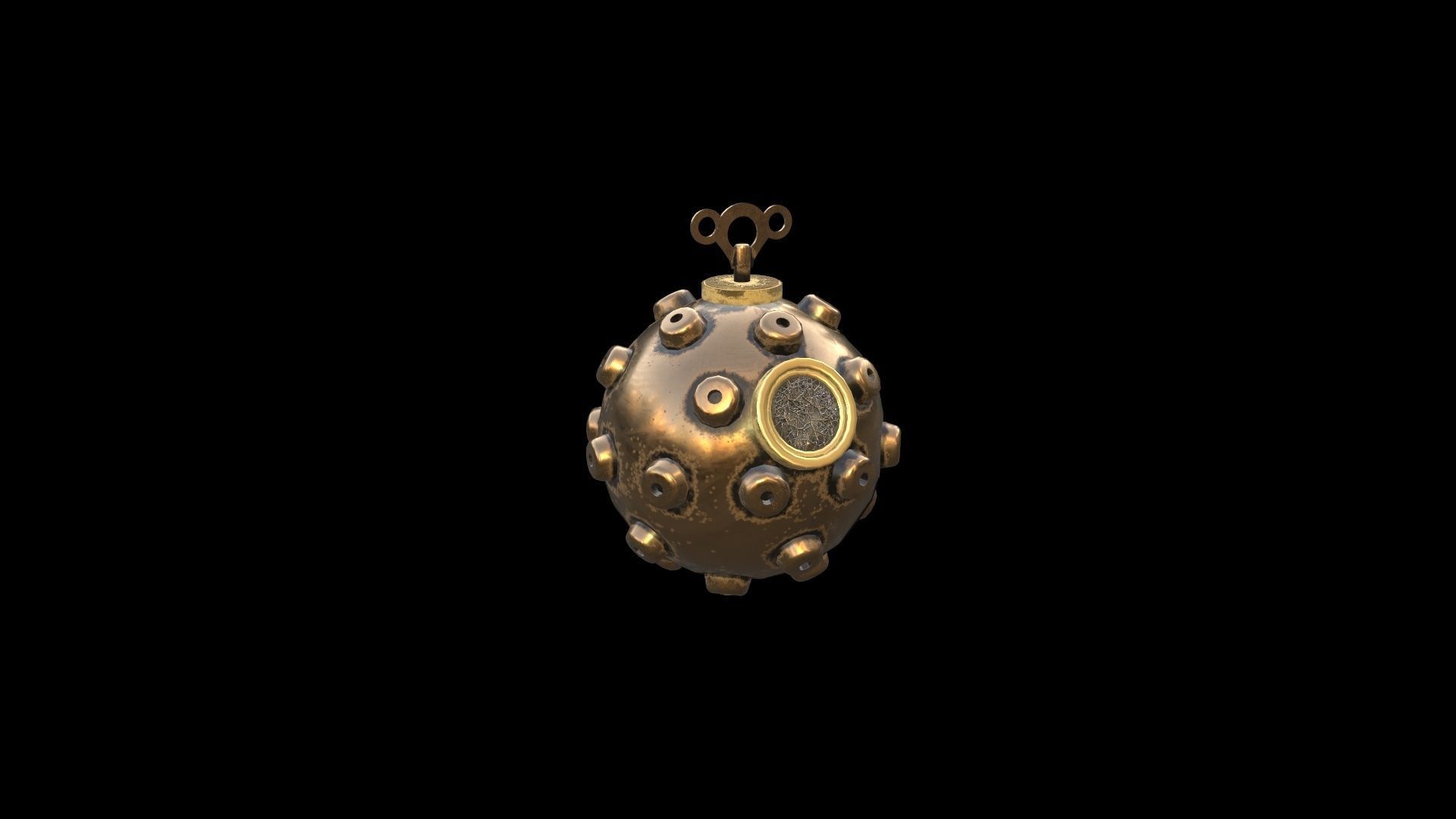3D model Steampunk Bomb VR / AR / low-poly | CGTrader