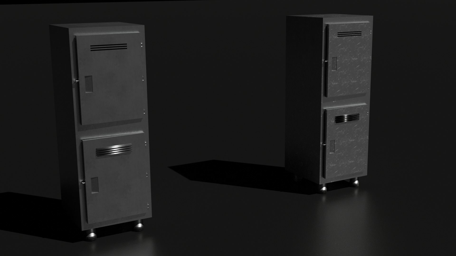 3D model locker lockers - lockers VR / AR / low-poly | CGTrader