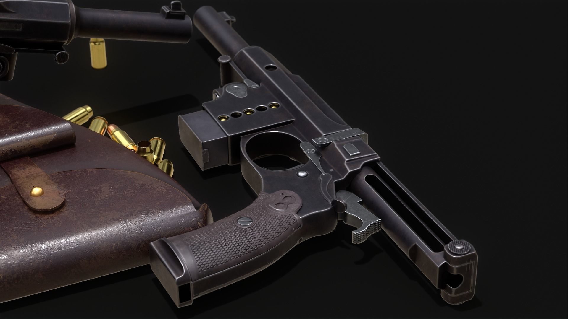 3D model Bergmann No5 VR / AR / low-poly | CGTrader