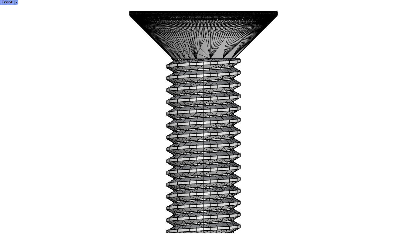 screws M2-M5 3D model 3D printable | CGTrader