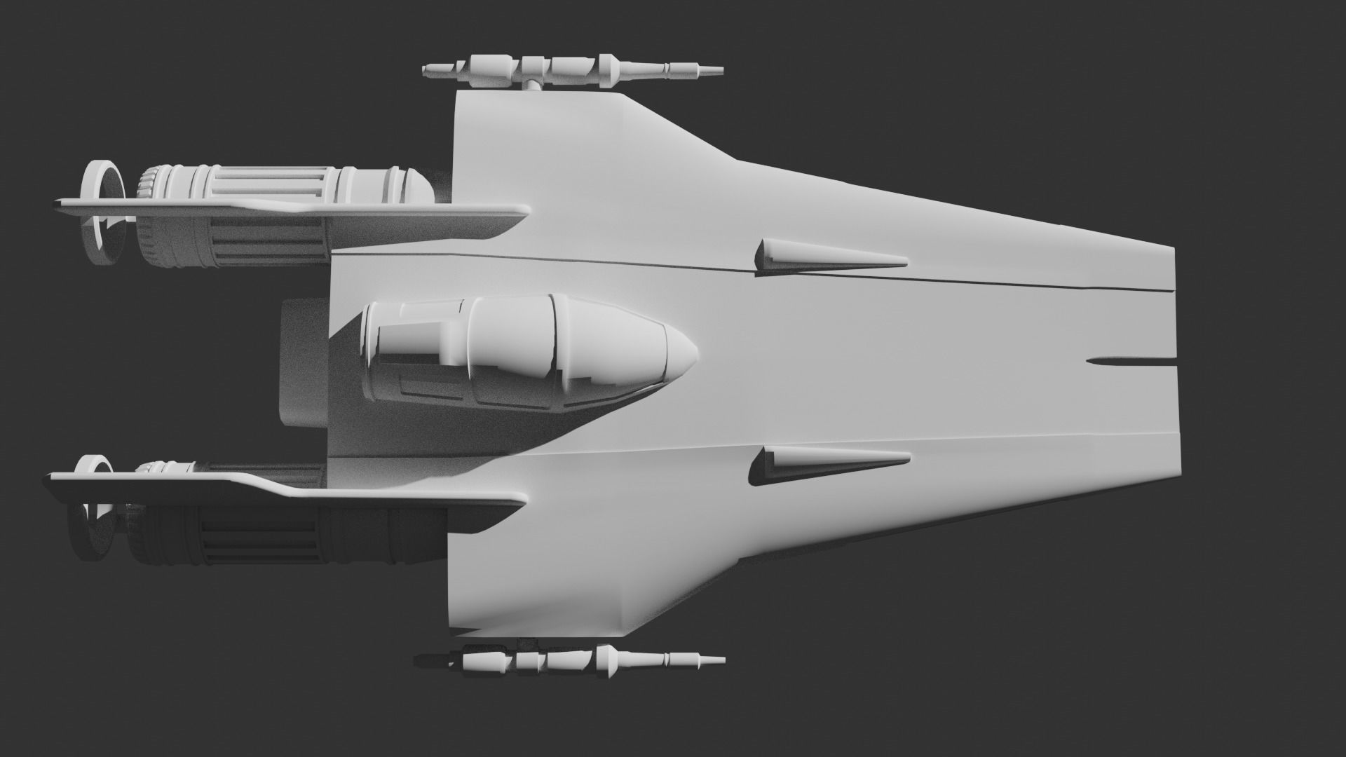 Star Wars A-Wing 3D model | CGTrader