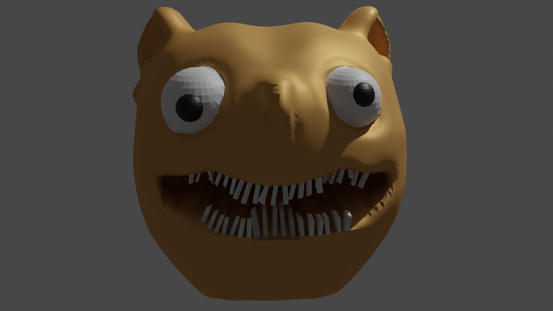 Creepy Head 3D model | CGTrader