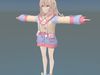 Pipkin Pippa free VR / AR / low-poly 3D model rigged | CGTrader