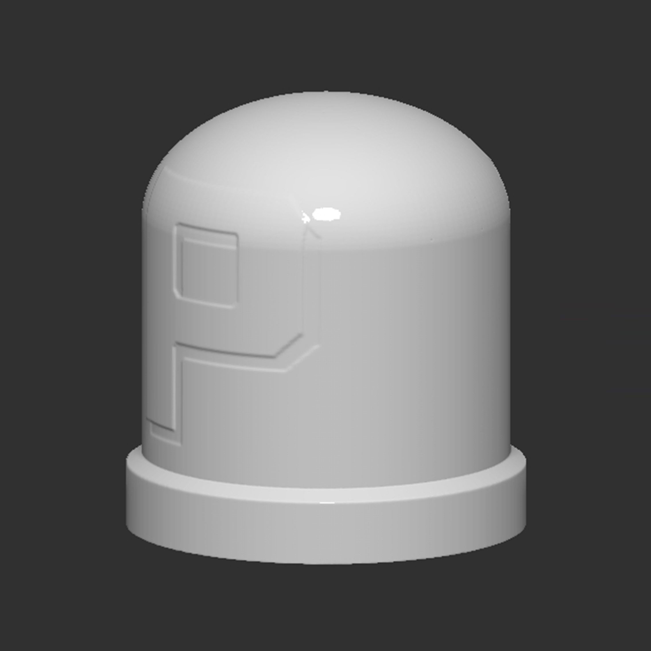 P Switch Button 3D model 3D printable | CGTrader