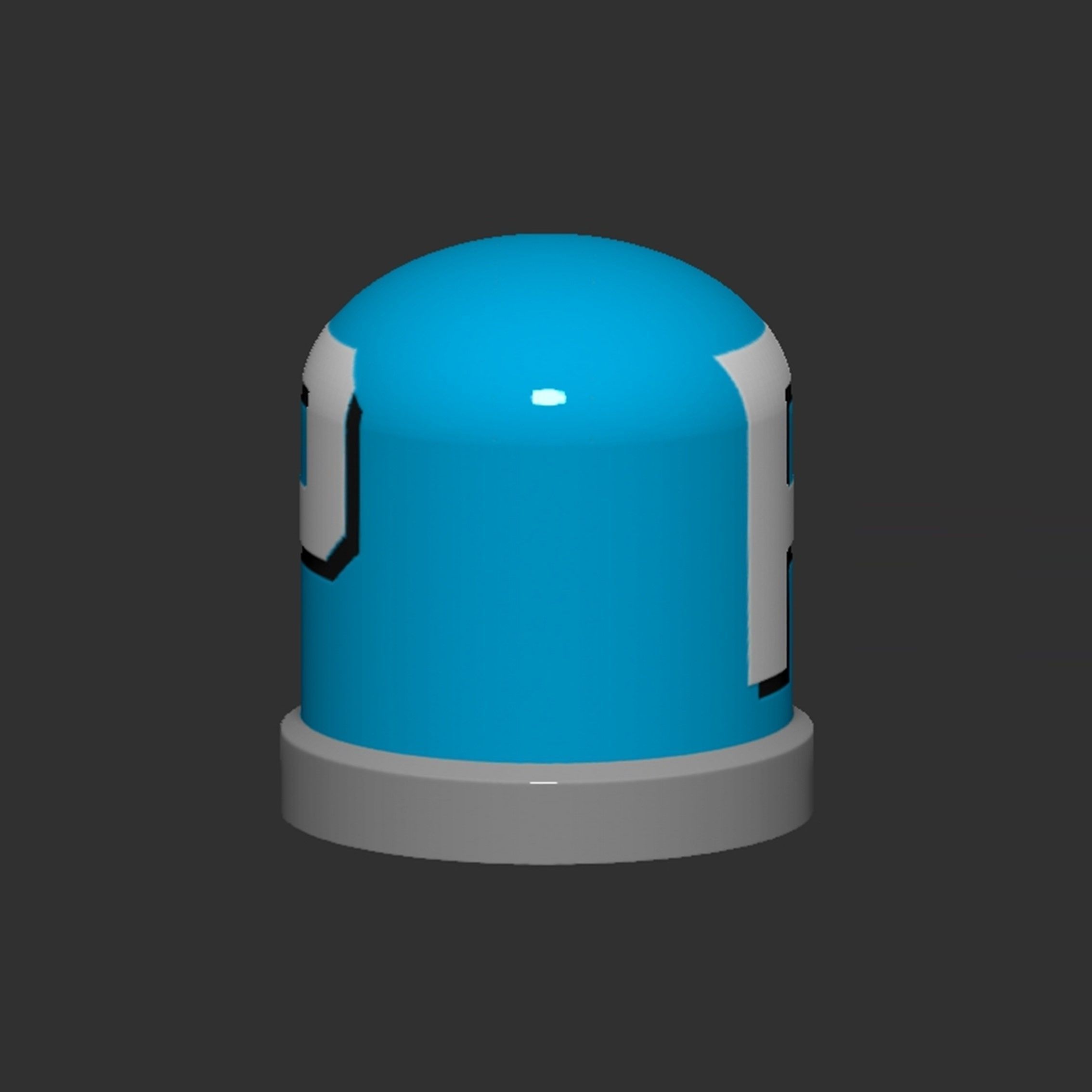 P Switch Button 3D model 3D printable | CGTrader