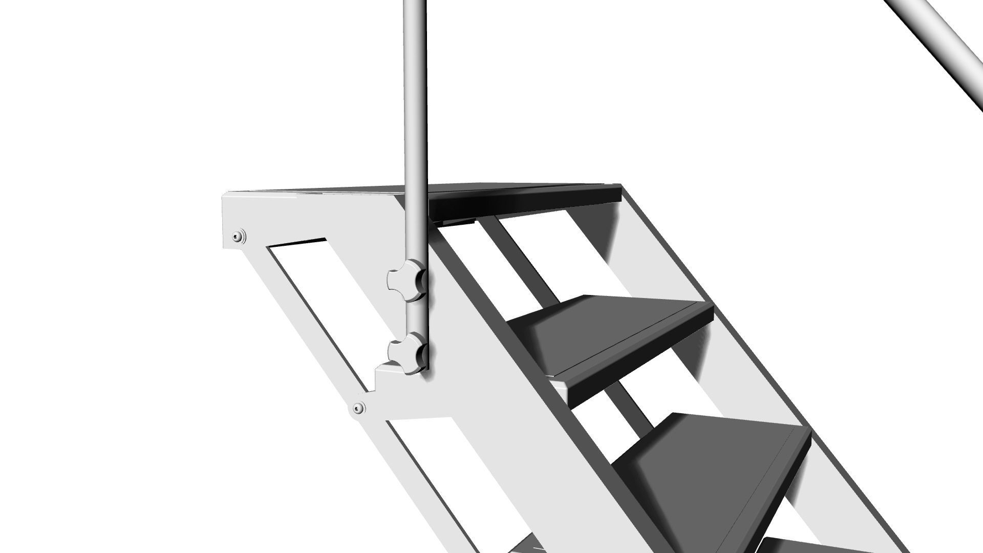 Articulated Military Vehicle Boarding Ladder 3D model | CGTrader